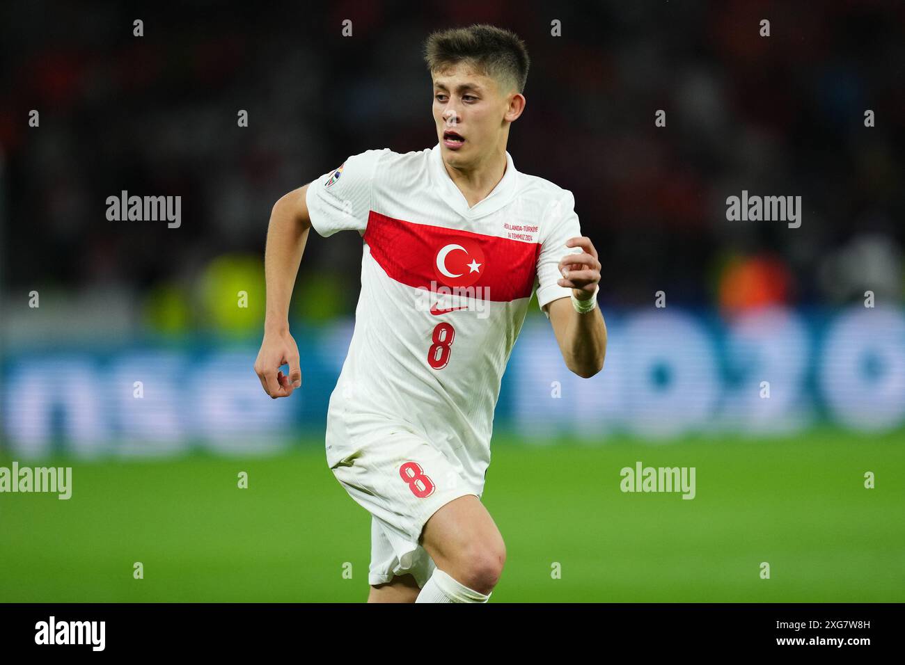 Arda Guler of Turkiye during the UEFA Euro 2024 match between ...