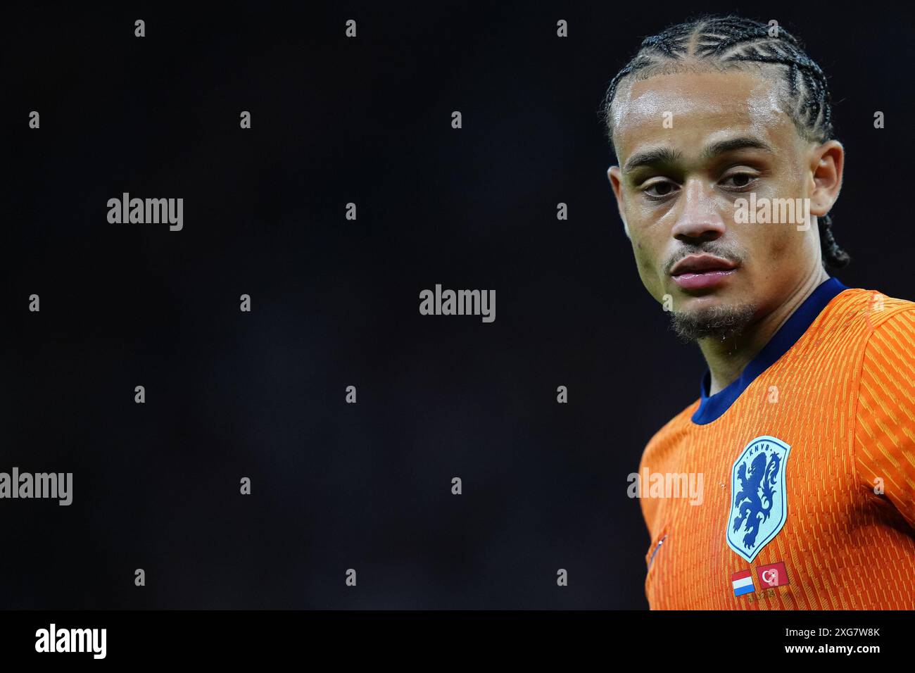 Xavi Simons of Netherlands during the UEFA Euro 2024 match between ...