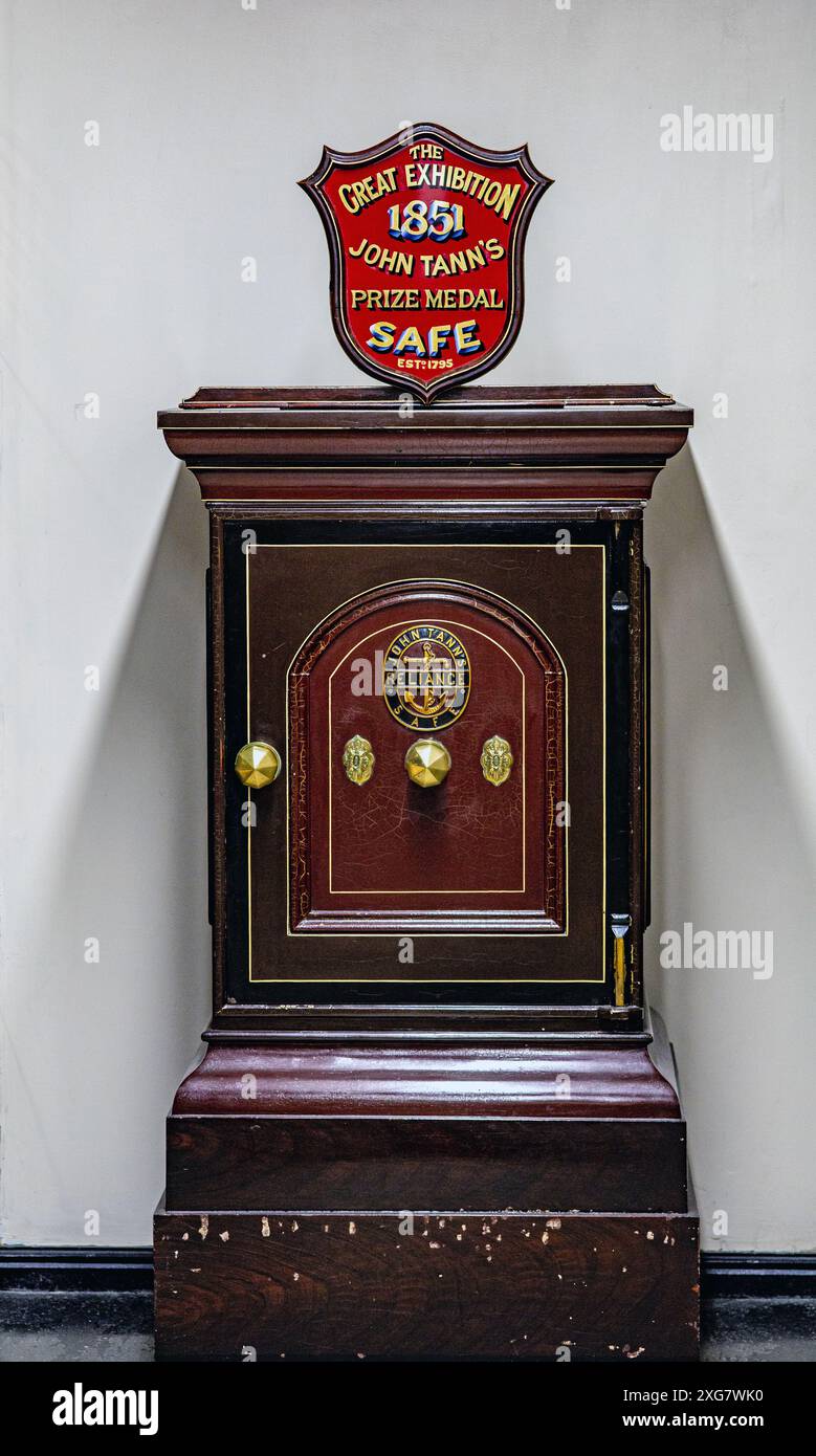 John Tann antique safe at the London Silver Vaults ,Chancery Lane ...