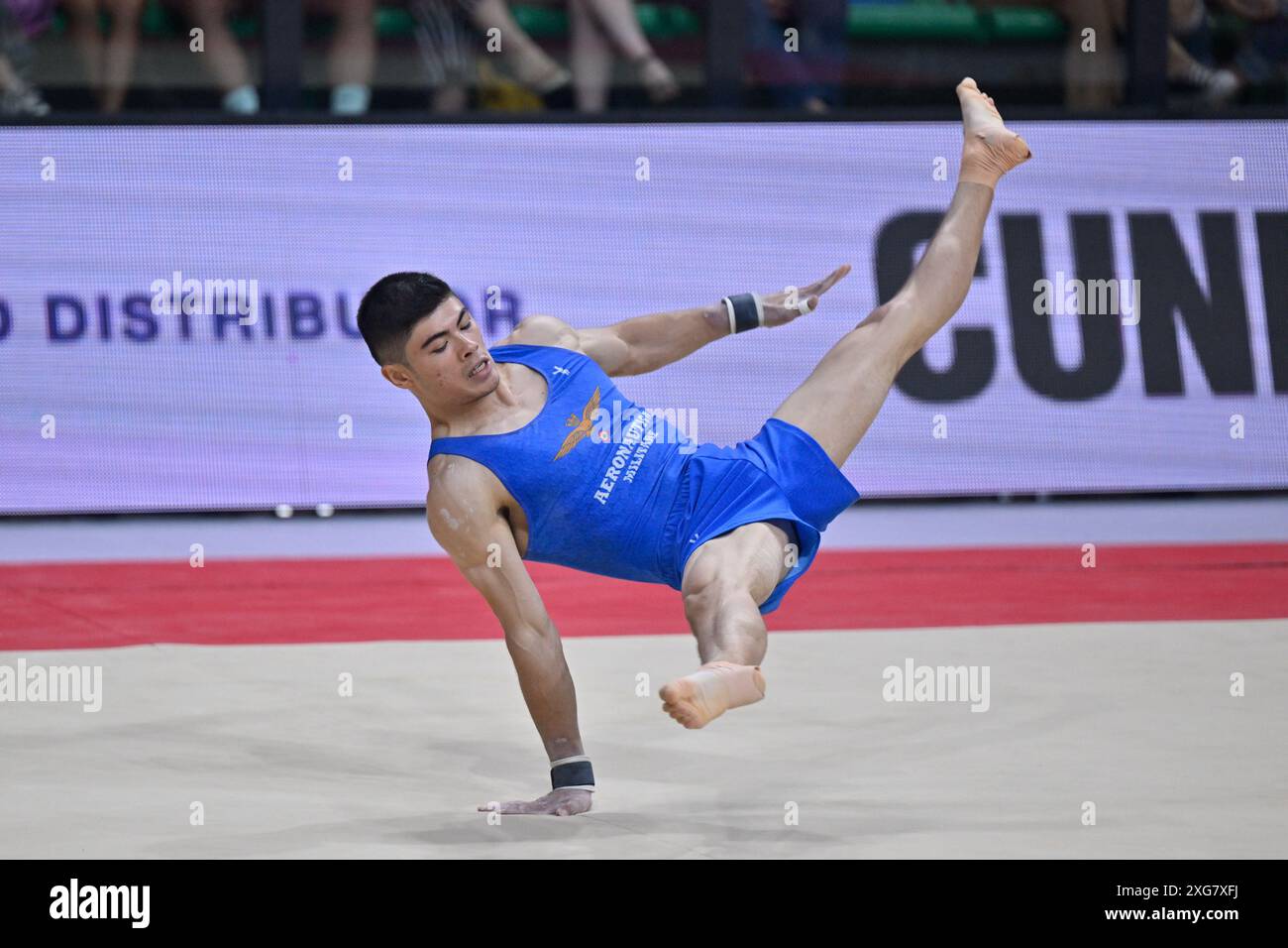 Yumin Abbadini (Aereonautica Militare) - durin Men's Floor Exercise ...