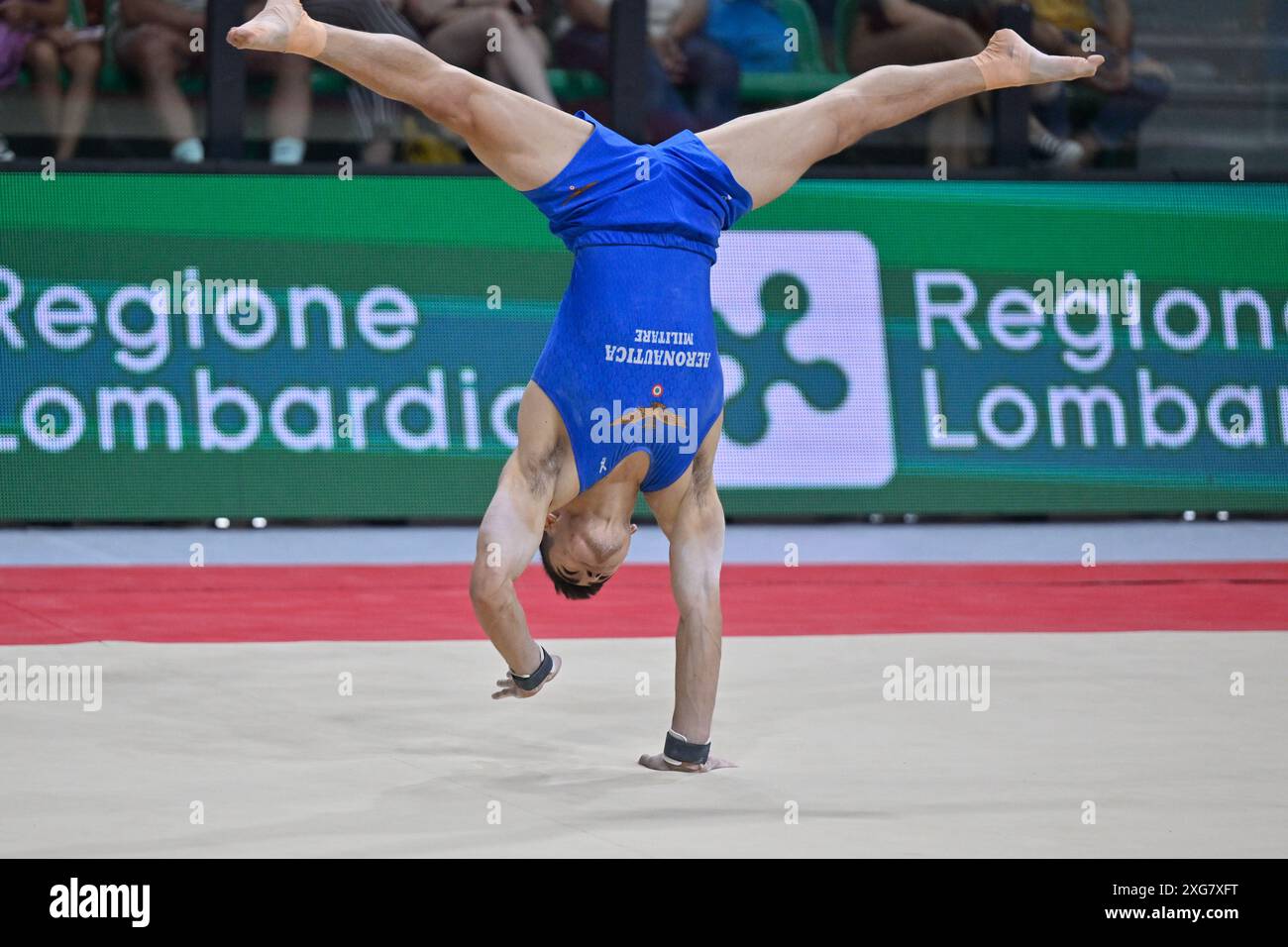 Yumin Abbadini (Aereonautica Militare) - durin Men's Floor Exercise ...