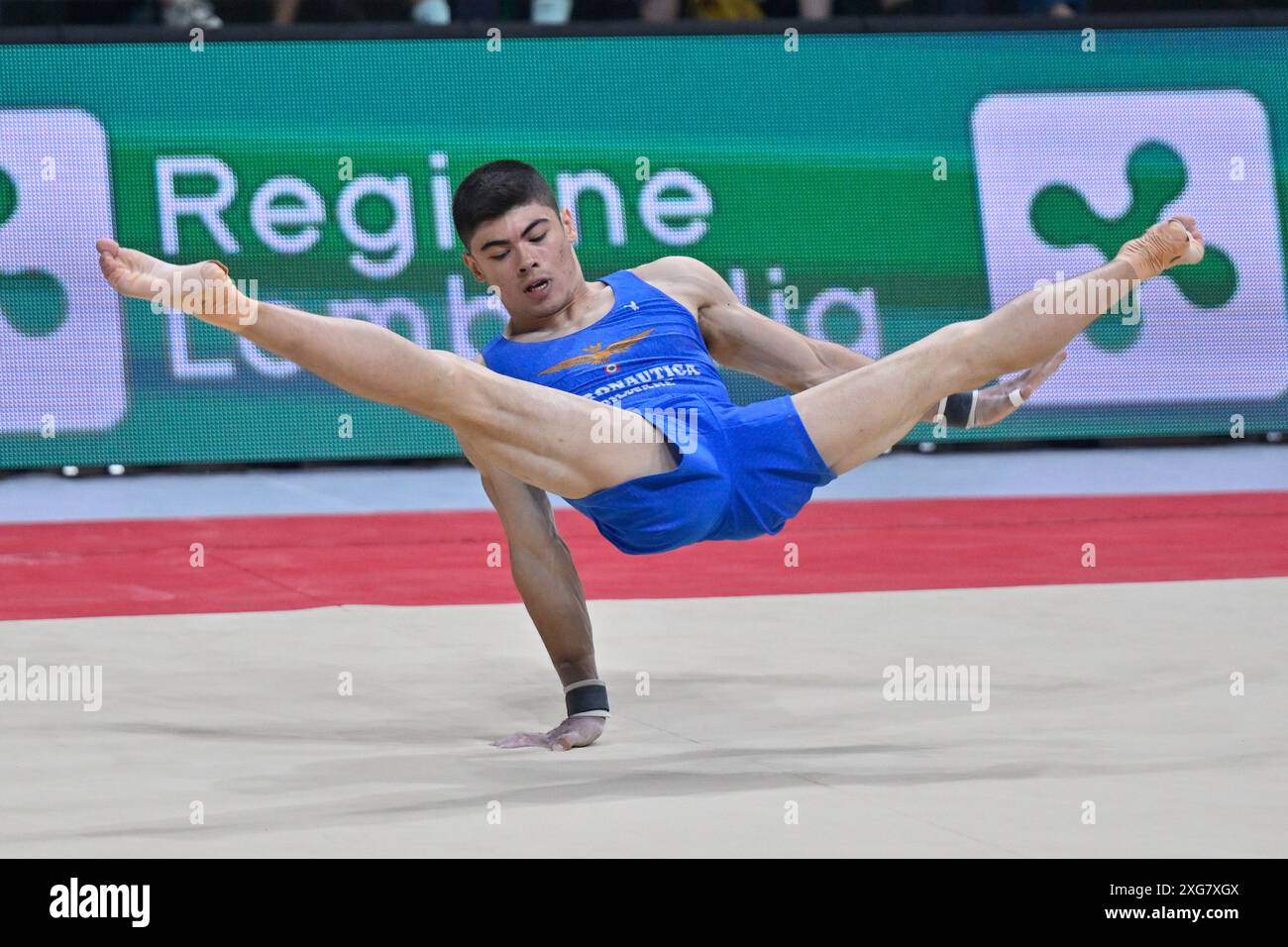 Yumin Abbadini (Aereonautica Militare) - durin Men's Floor Exercise ...