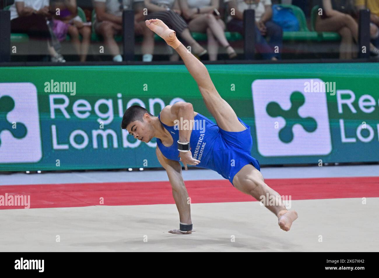 Yumin Abbadini (Aereonautica Militare) - durin Men's Floor Exercise ...