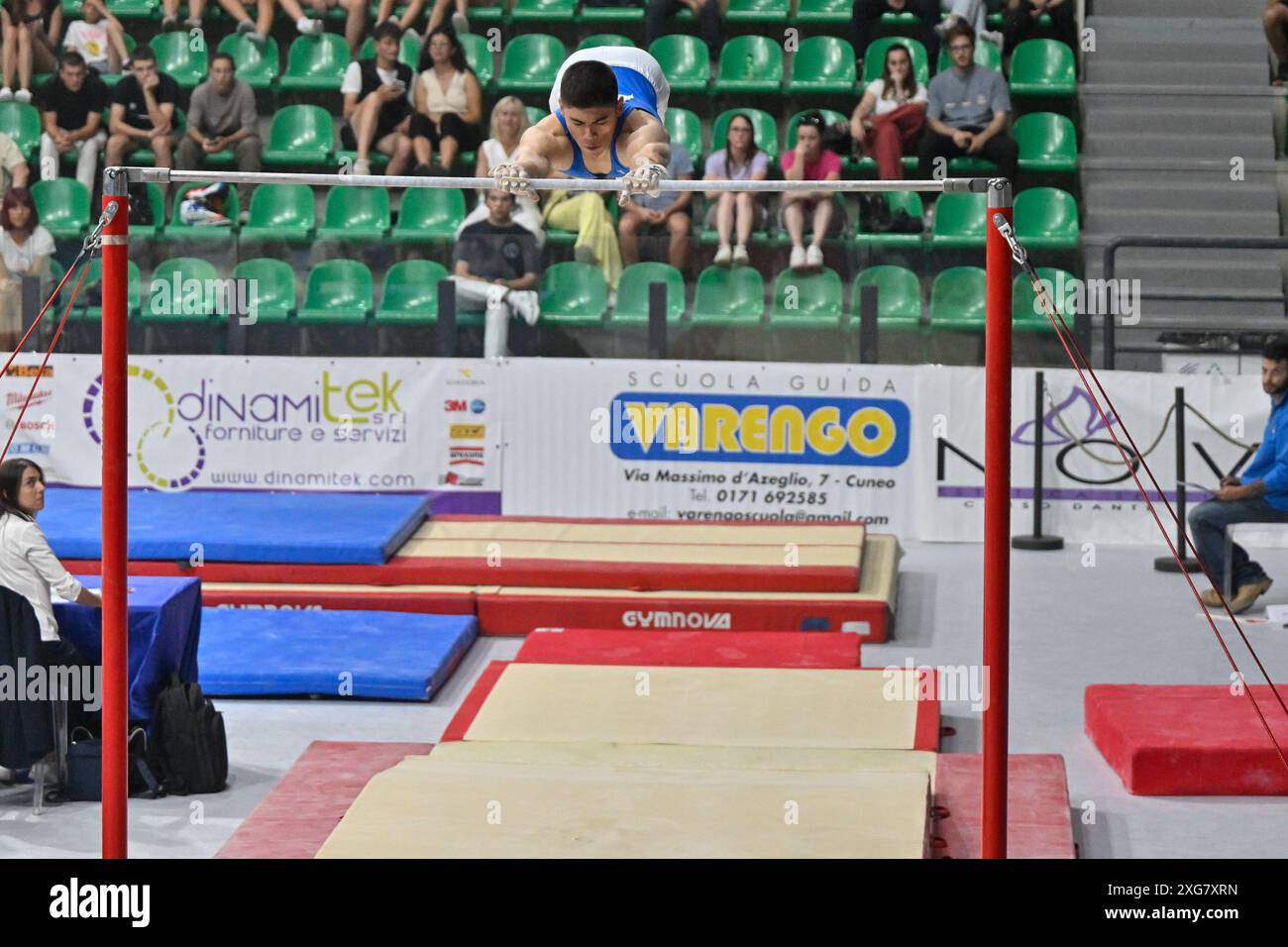 Yumin Abbadini (Aereonautica Militare) - during Men's Horizontal Bar ...