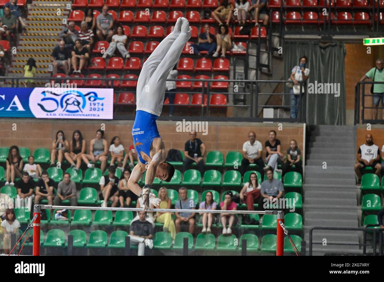 Yumin Abbadini (Aereonautica Militare) - during Men's Horizontal Bar ...