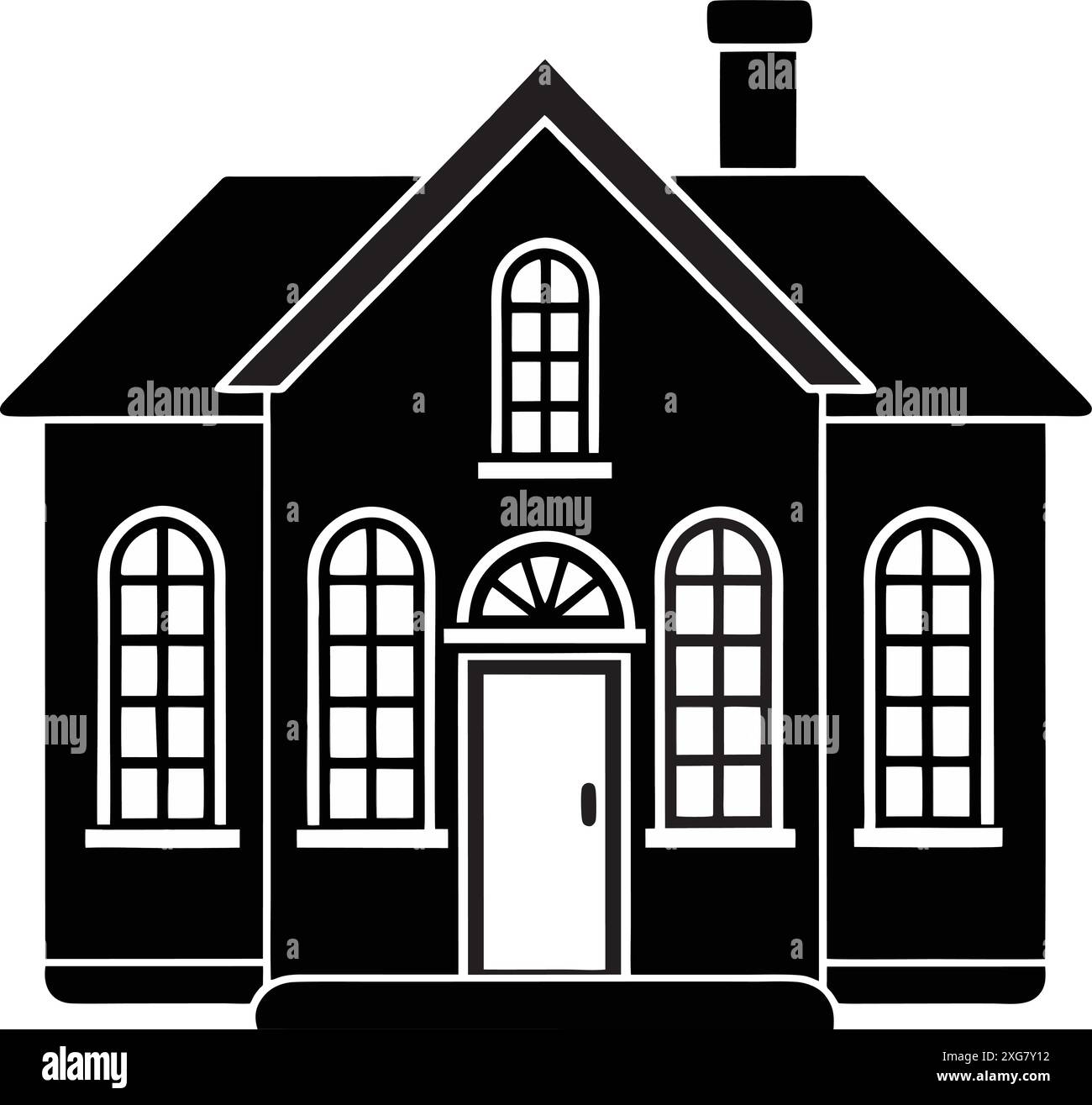 Norwegian folk architecture Stock Vector Images - Alamy