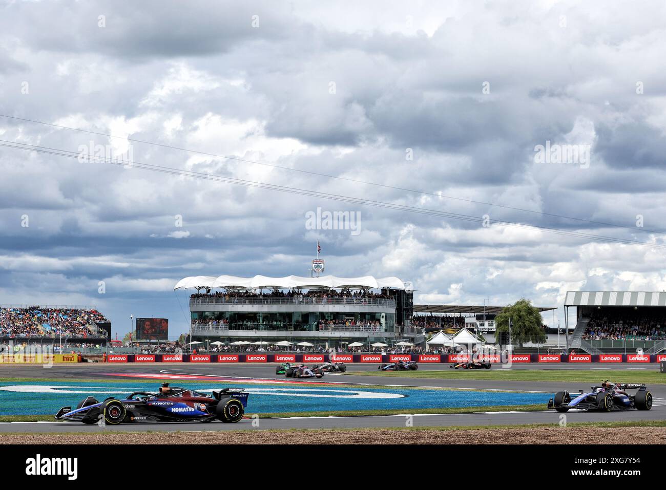 Silverstone, UK. 07th July, 2024. Alexander Albon (THA) Williams Racing ...