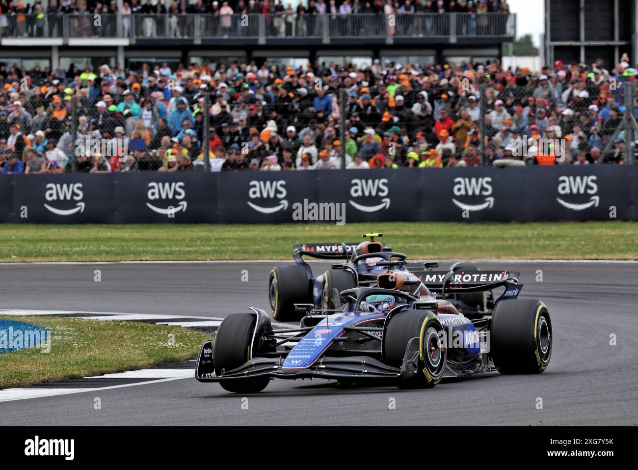 Silverstone, UK. 07th July, 2024. Alexander Albon (THA) Williams Racing ...