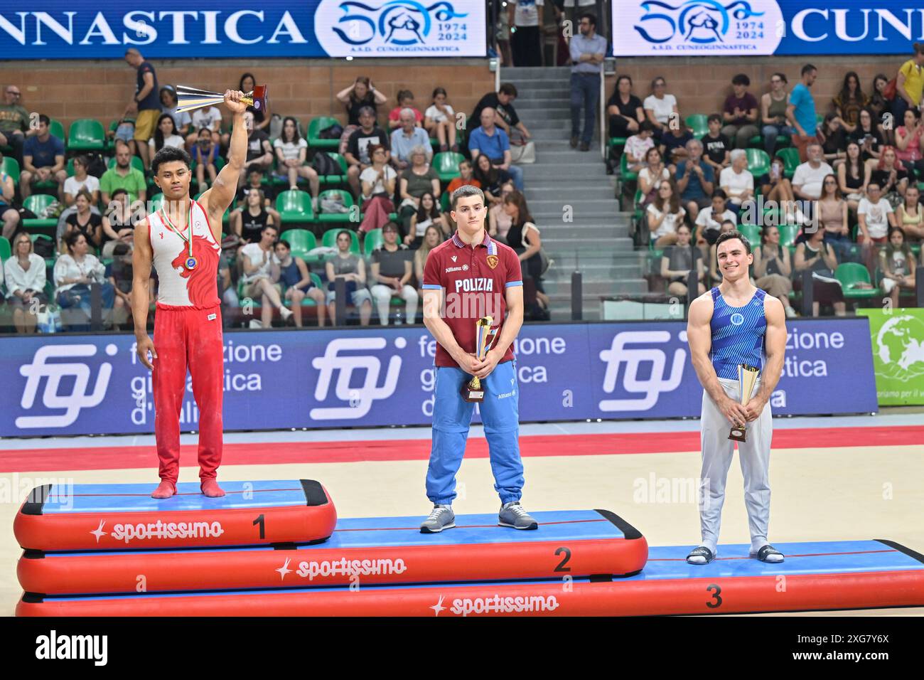 Podium Men's Parallel Bars: Lay Giannini (Giovanile Ancona) 1 ...