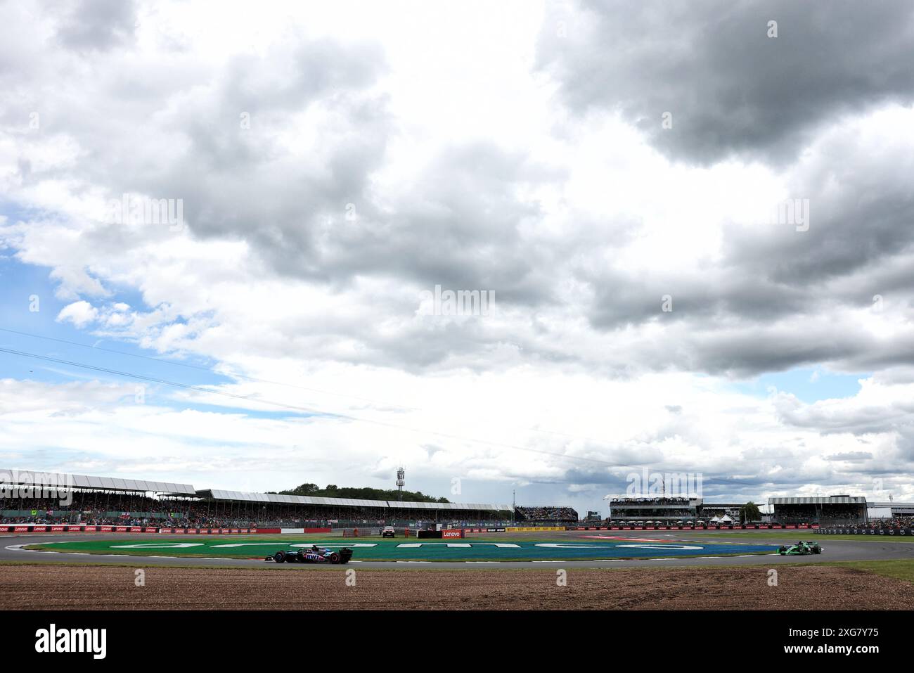 Silverstone, UK. 07th July, 2024. Esteban Ocon (FRA) Alpine F1 Team ...