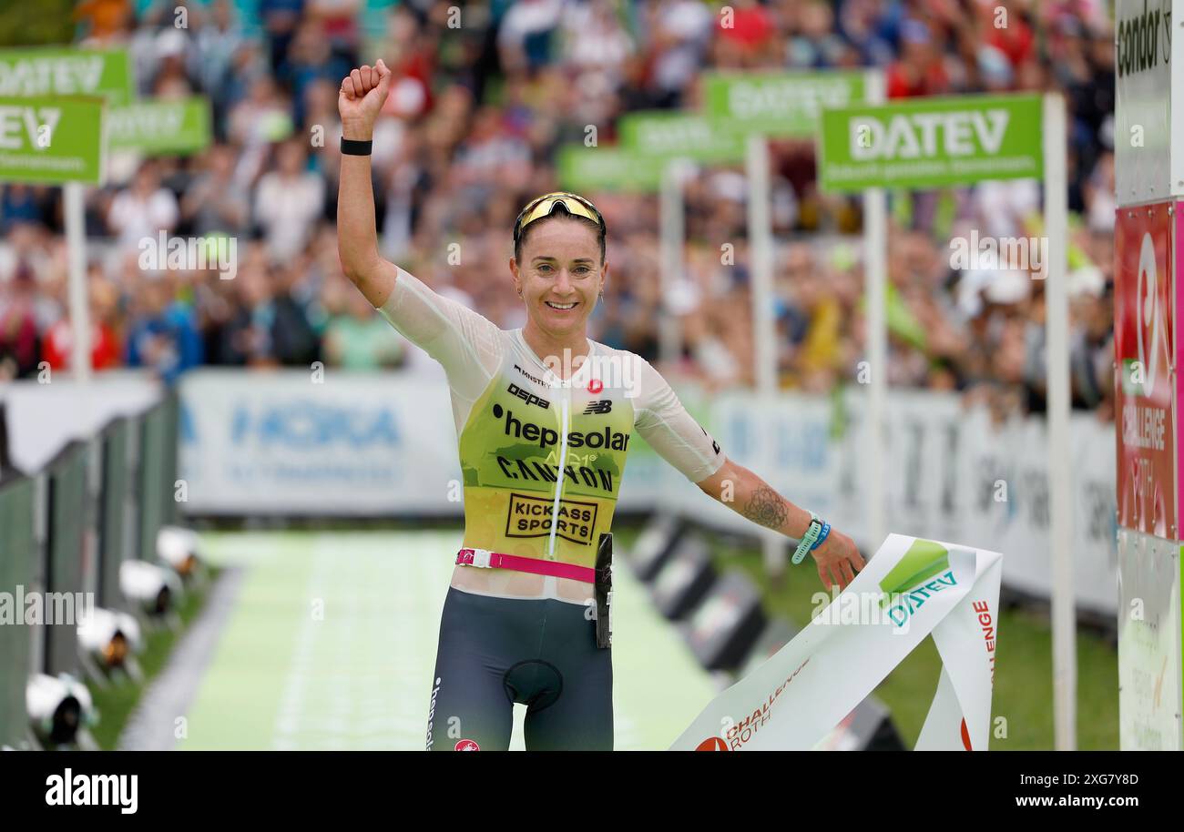 Roth, Germany. 07th July, 2024. Triathlon: Challenge Roth. Award ...