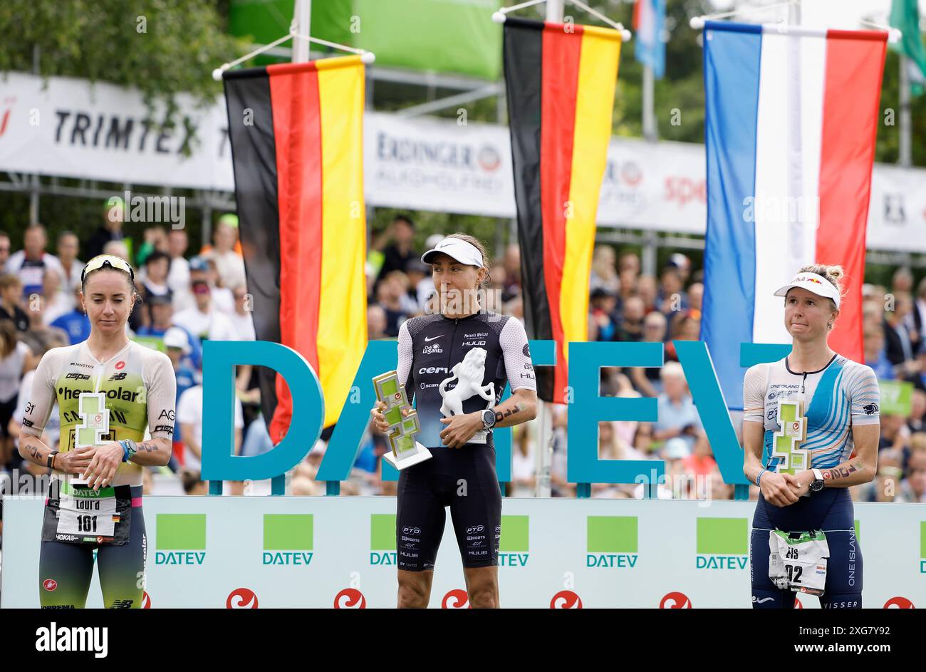 Roth, Germany. 07th July, 2024. Triathlon: Challenge Roth. Award ...