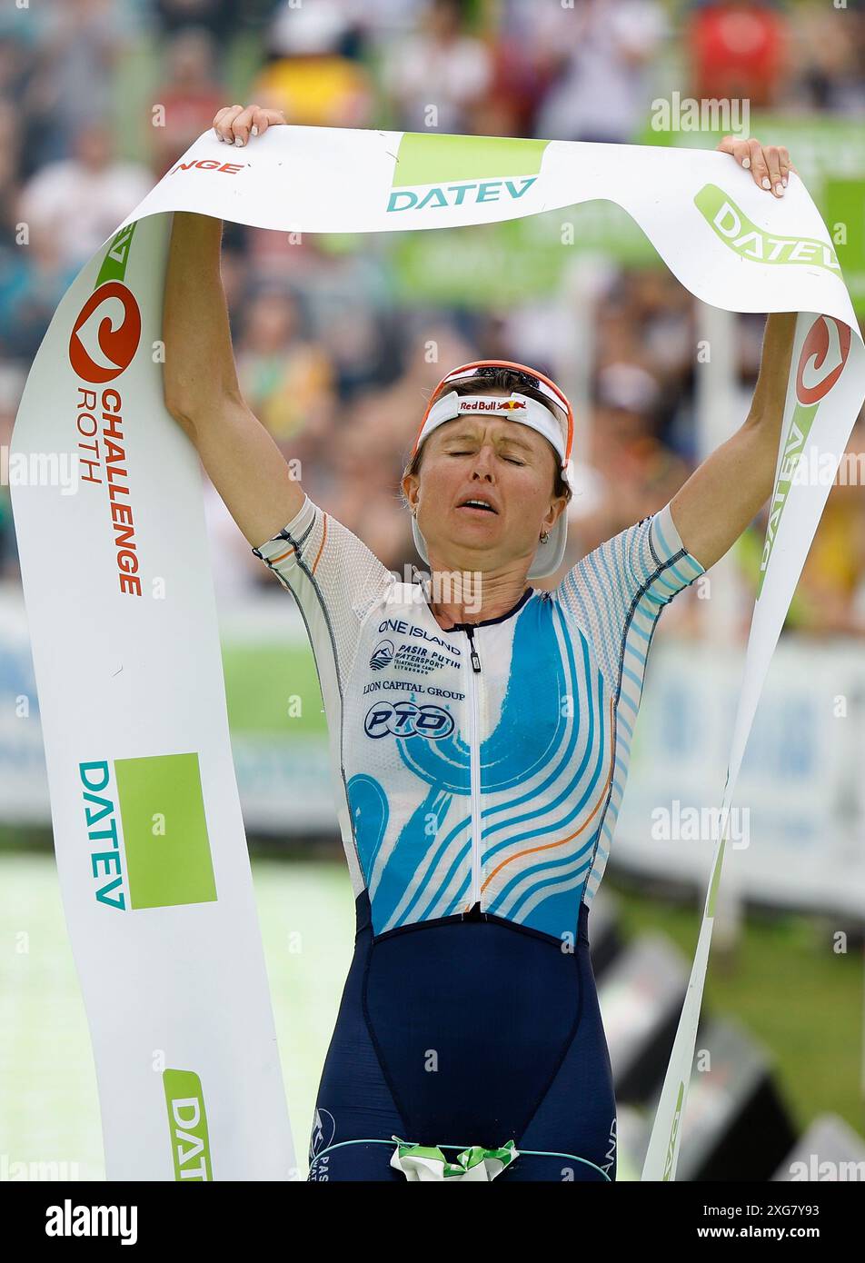 Roth, Germany. 07th July, 2024. Triathlon: Challenge Roth. Award ...