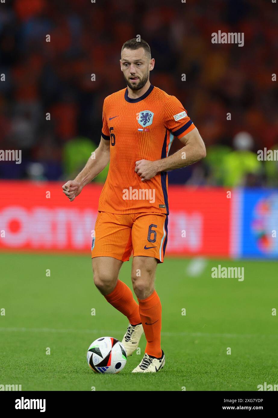 BERLIN, GERMANY - JULY 06: Stefan de Vrij of Netherlands during the ...