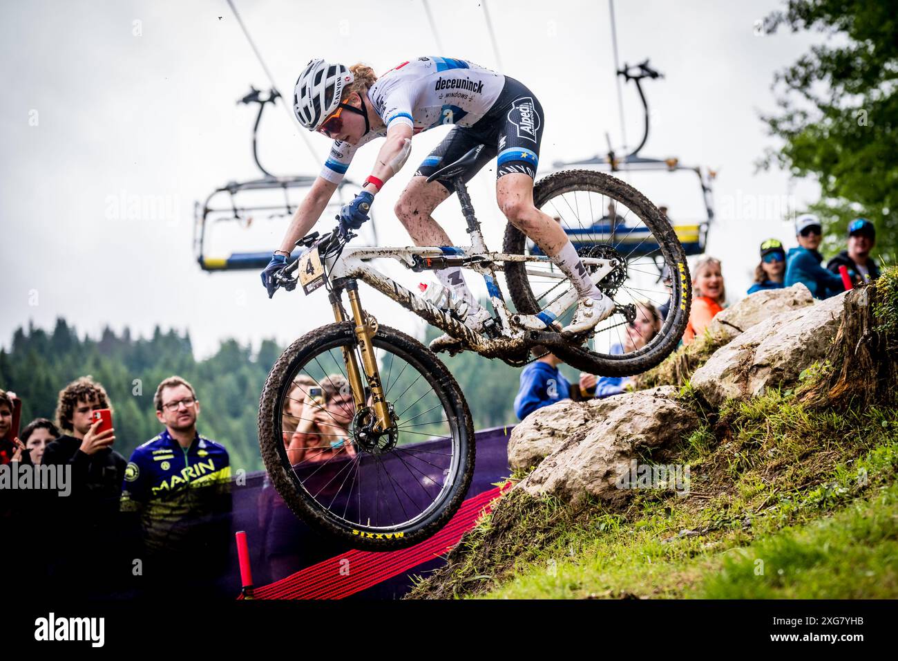 Cross Country Mountain Bike World Cup - Women Elite, 7 July 2024, Les ...