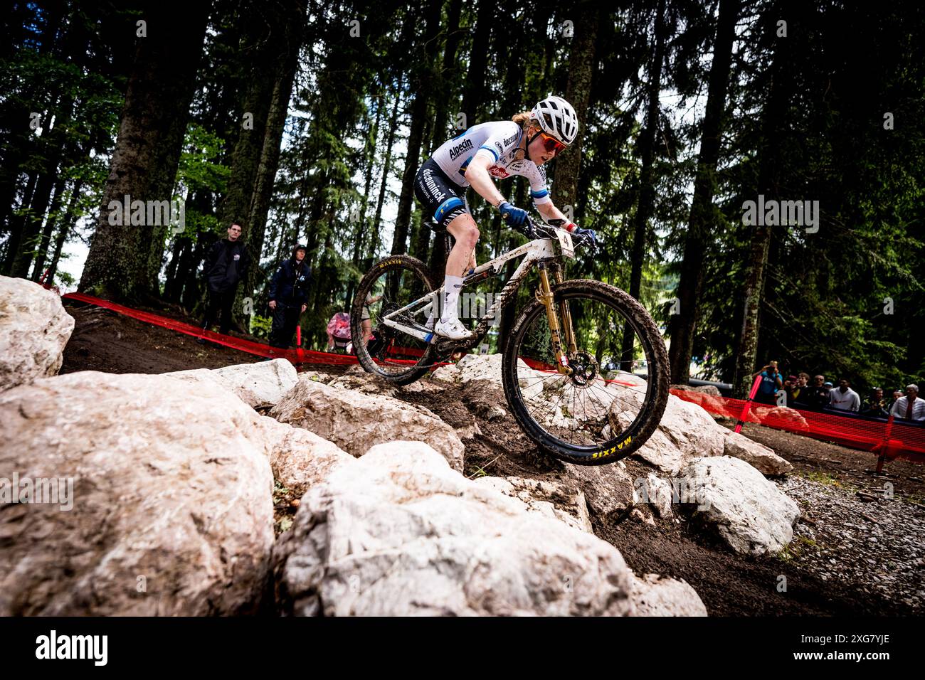 Cross Country Mountain Bike World Cup - Women Elite, 7 July 2024, Les ...