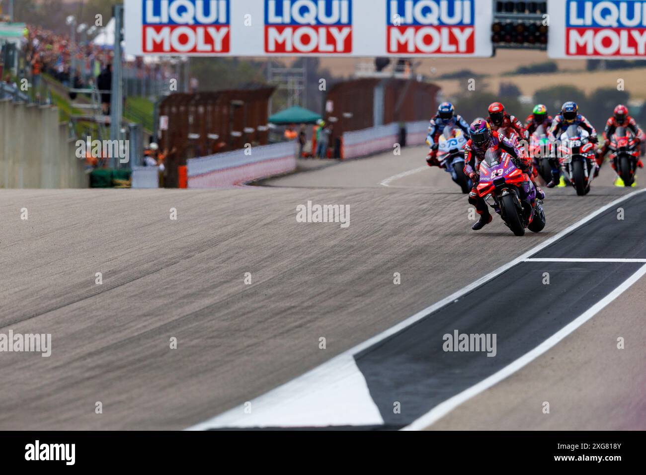 7th July 2024; Sachsenring, Hohenstein-Ernstthal, Saxony, Germany; 2024 ...