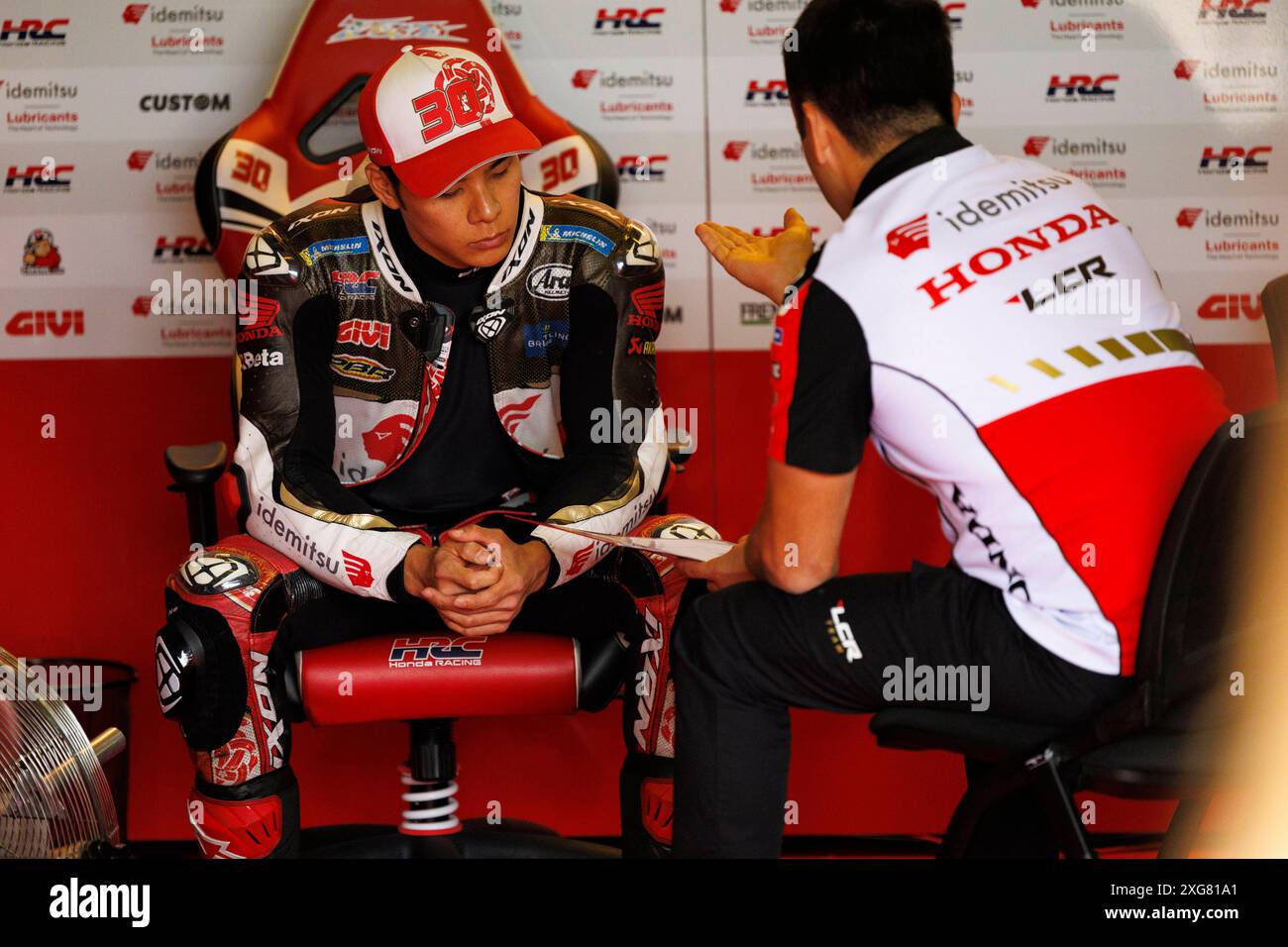 7th July 2024; Sachsenring, Hohenstein-Ernstthal, Saxony, Germany; 2024, German MotoGP, Race Day ...