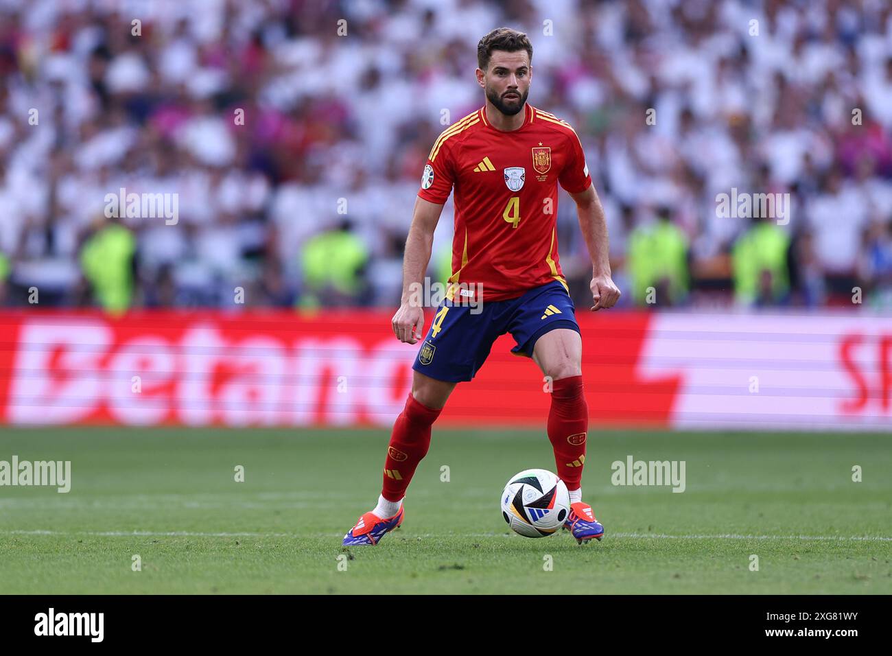 Nacho Fernandez of Spain in action during the Uefa Euro 2024 quarter ...