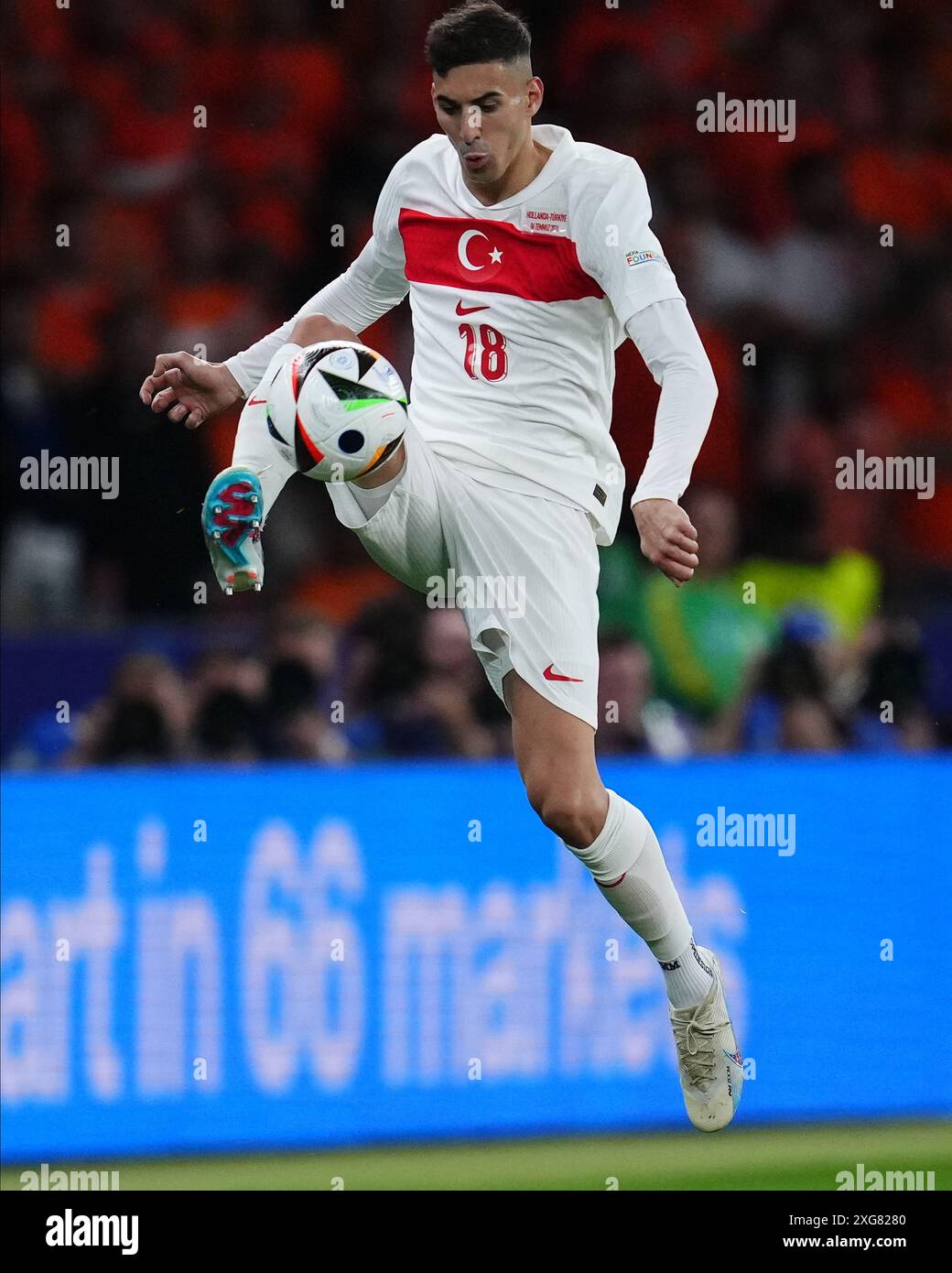 Berlin, Germany. 06th July, 2024. Mert Muldur of Turkiye during the ...