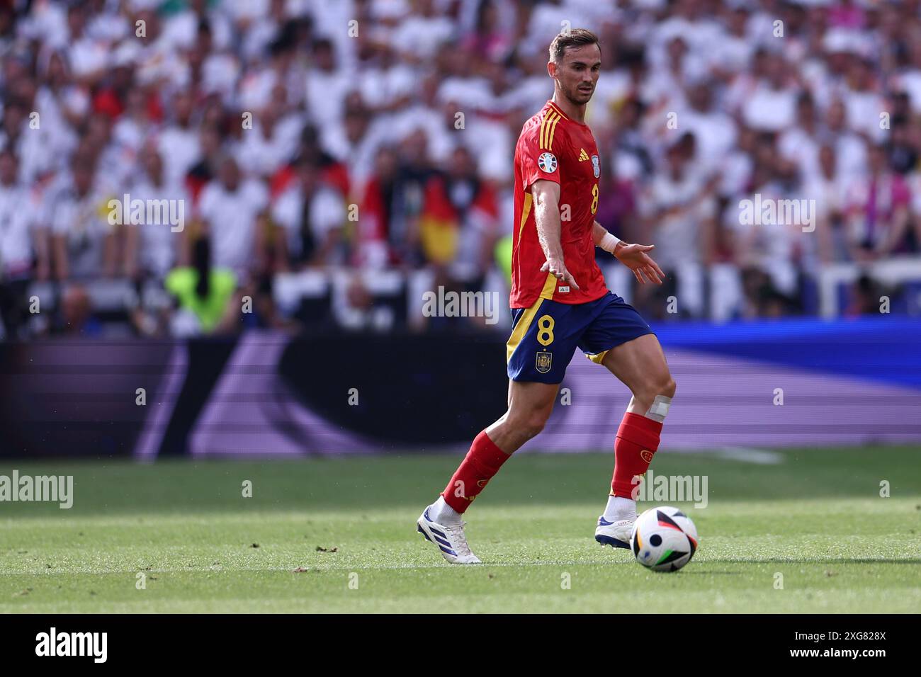 Fabian Ruiz of Spain in action during the Uefa Euro 2024 quarter-final ...