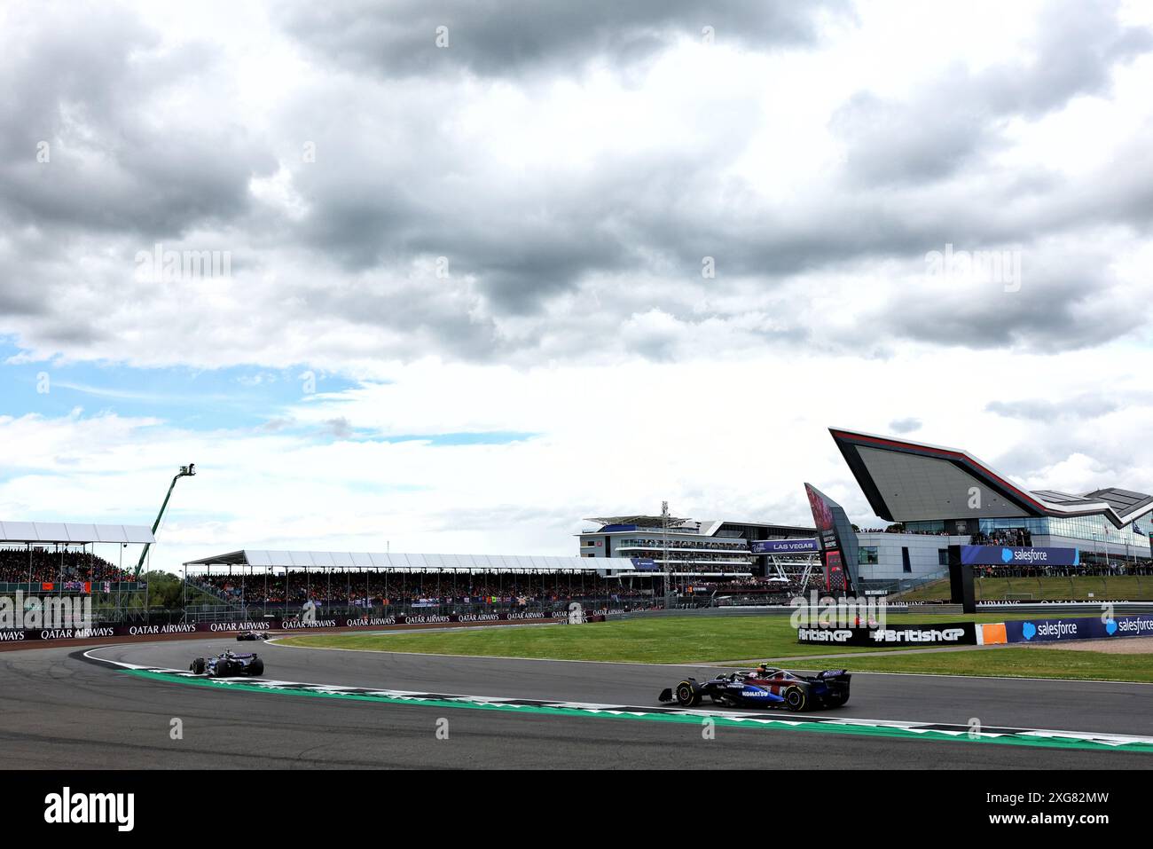 Silverstone, UK. 07th July, 2024. Logan Sargeant (USA) Williams Racing ...