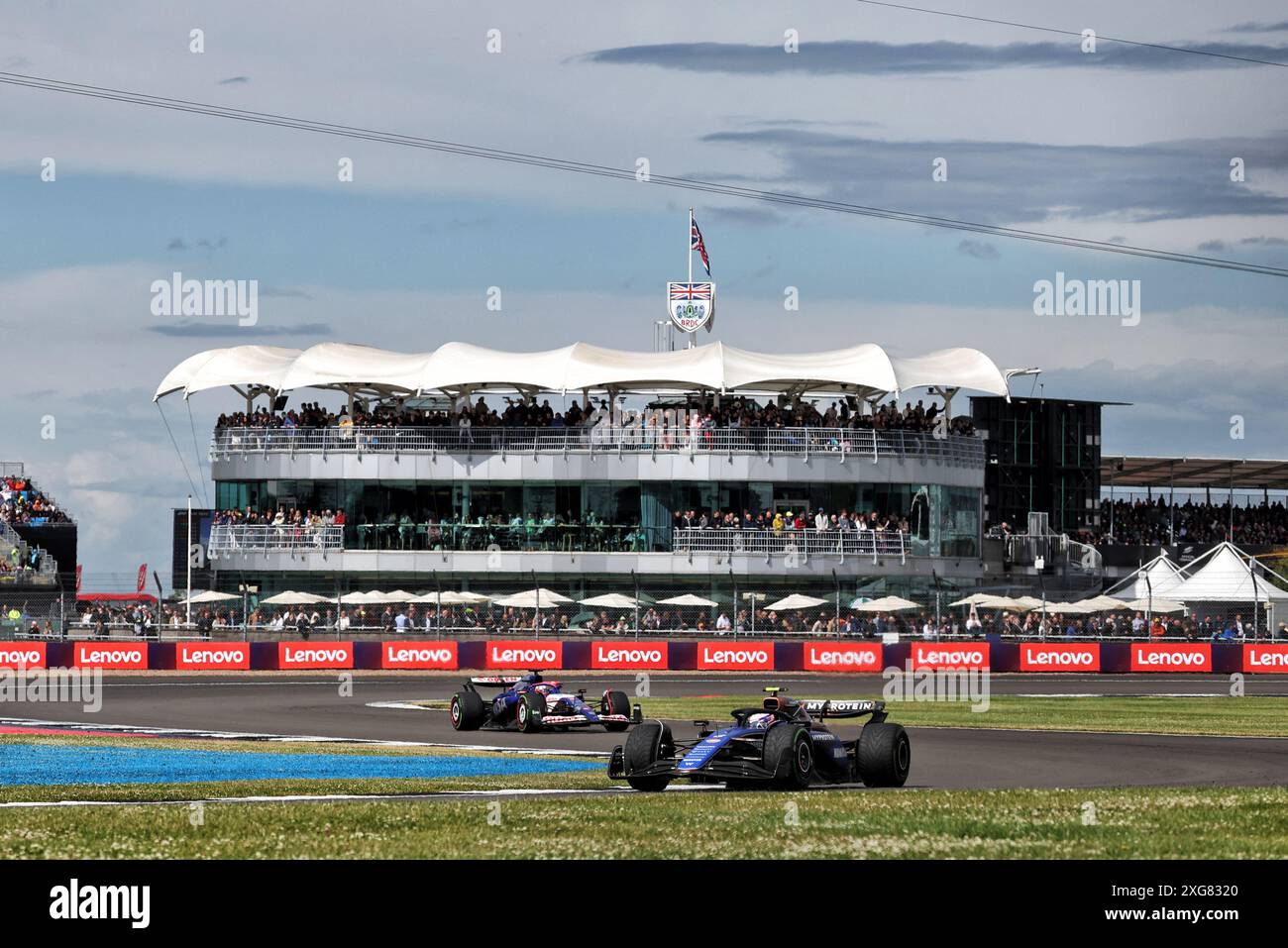 Silverstone, UK. 07th July, 2024. Logan Sargeant (USA) Williams Racing ...