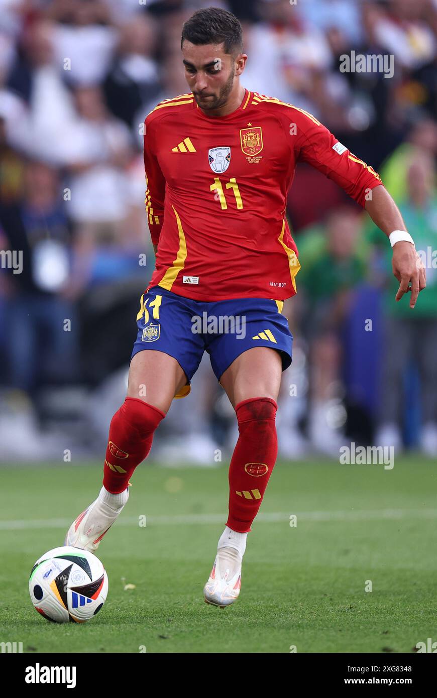 Ferran Torres of Spain in action during the Uefa Euro 2024 quarter ...