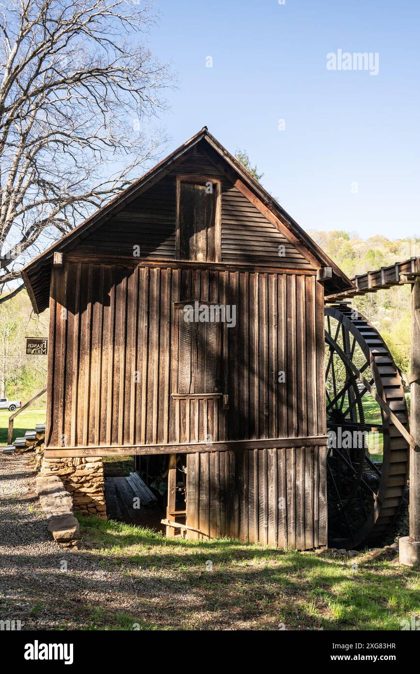 Waynesville, North Carolina - April 22, 2024: Historic Francis Grist ...