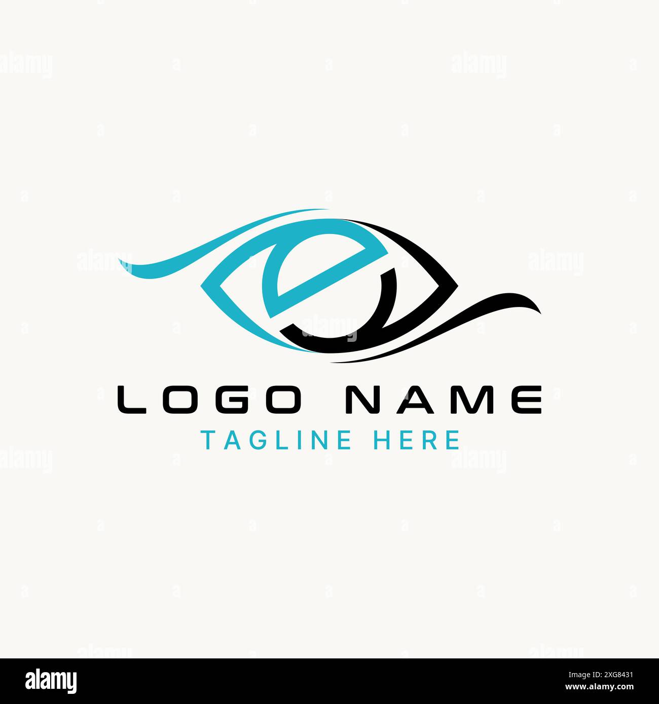 Initial view Stock Vector Images - Alamy