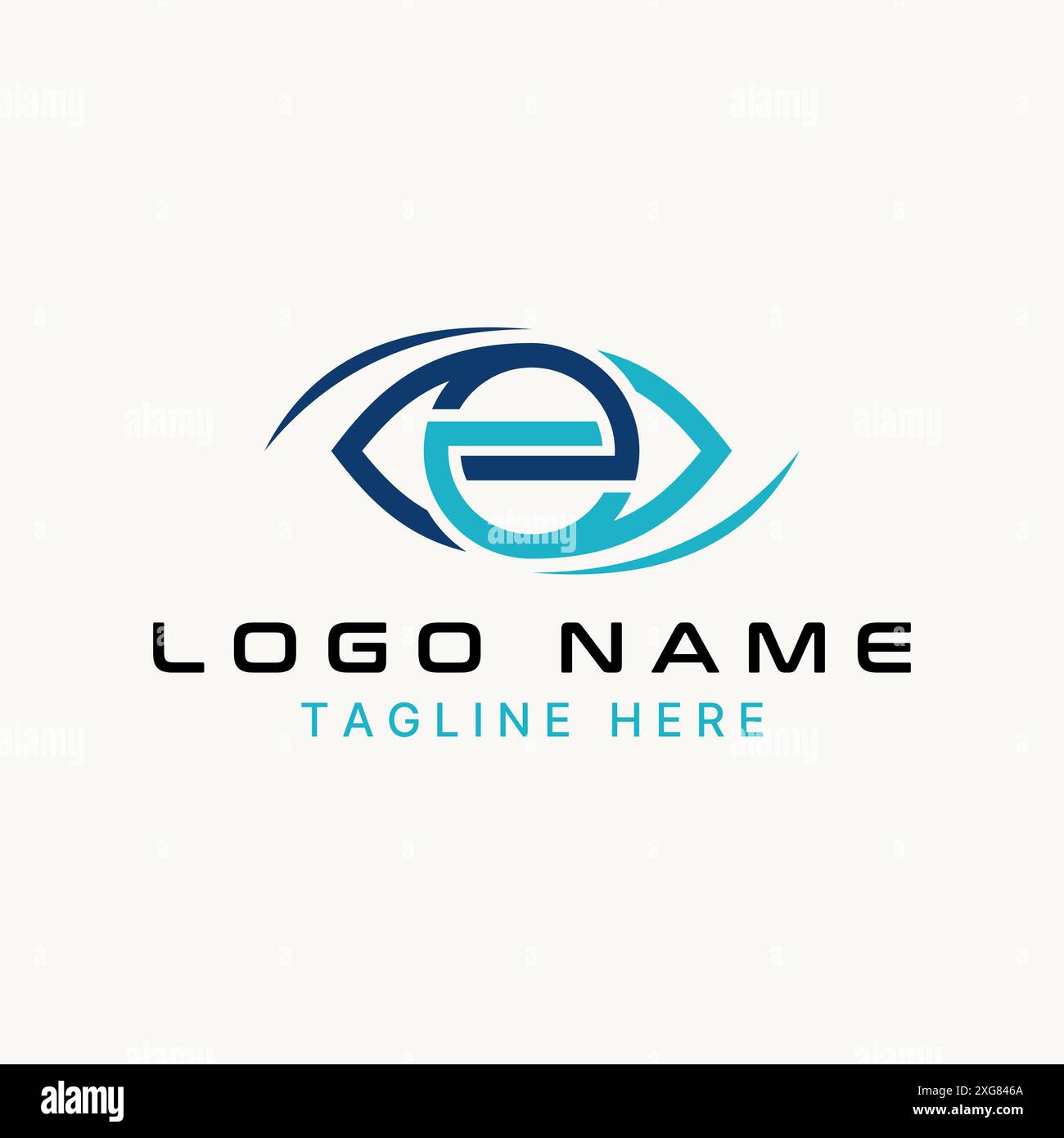 E for eye Stock Vector Images - Alamy