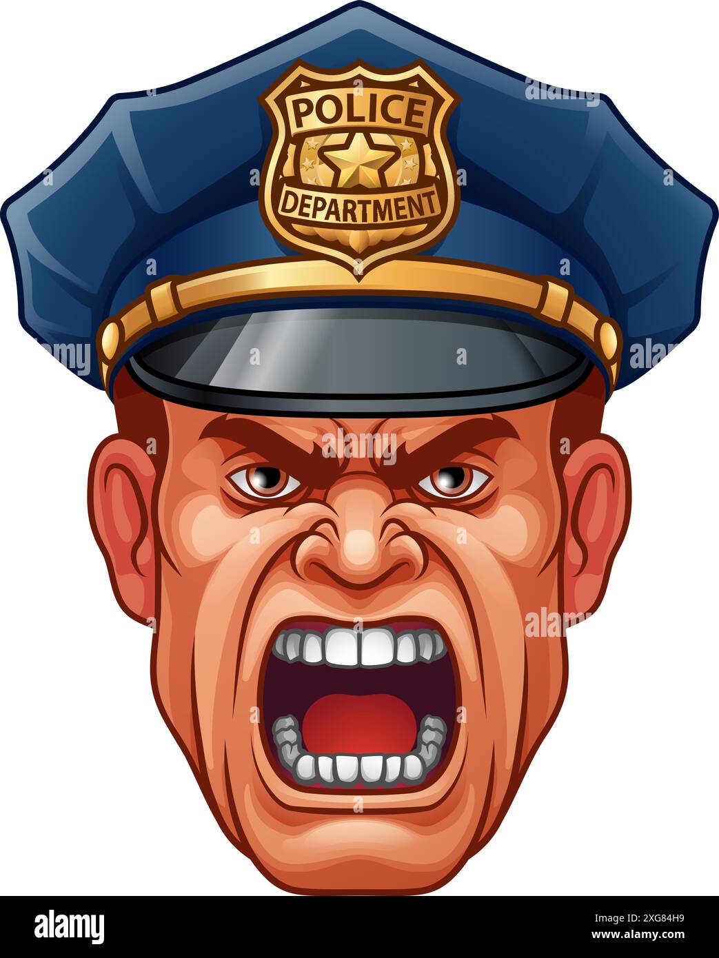 Policeman Angry Police Man Cartoon Character Cop Stock Vector Image ... Policeman Angry Police Man Cartoon Character Cop Stock Vector Image ...
