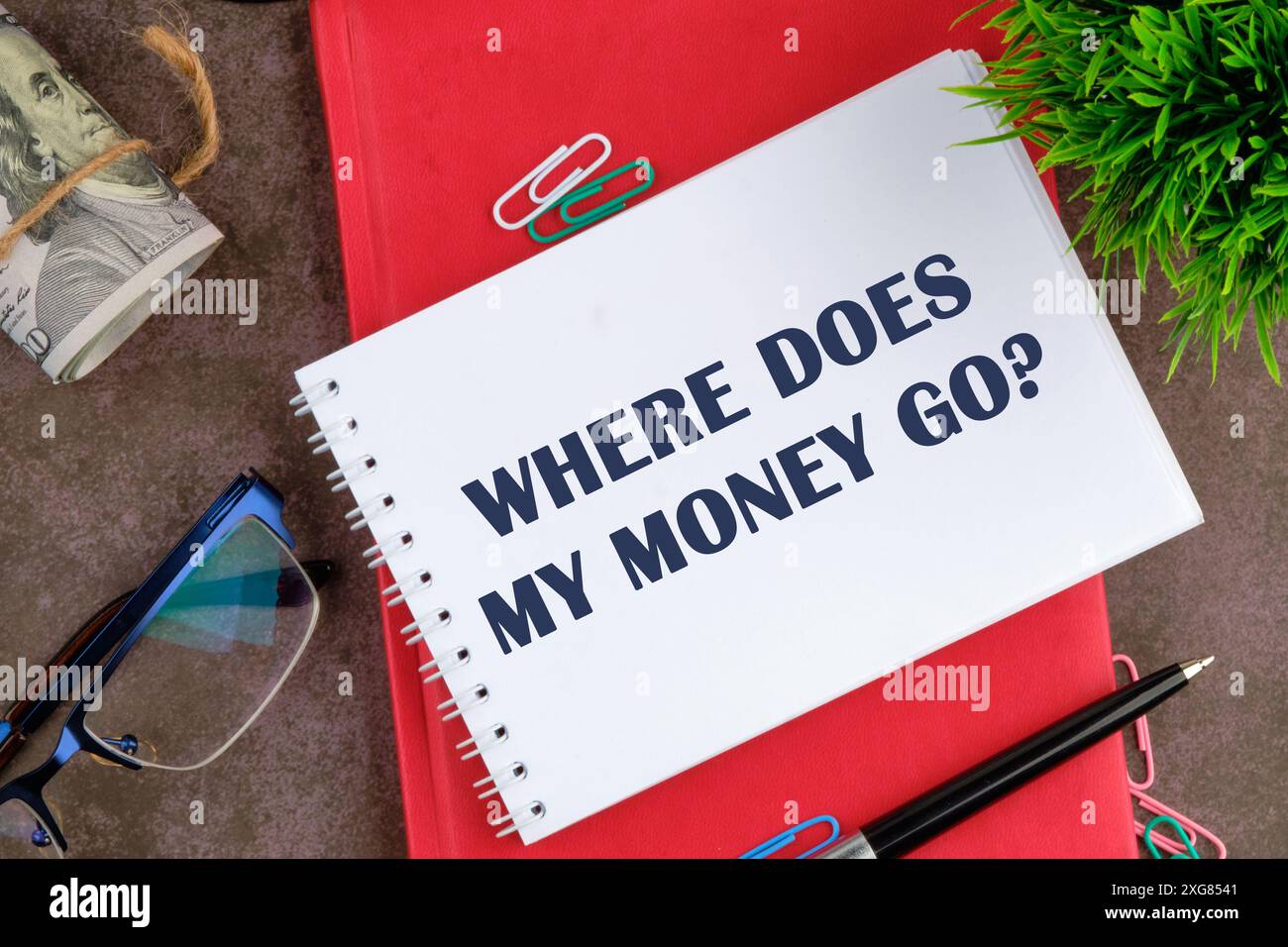 Where does my money go hi-res stock photography and images - Alamy