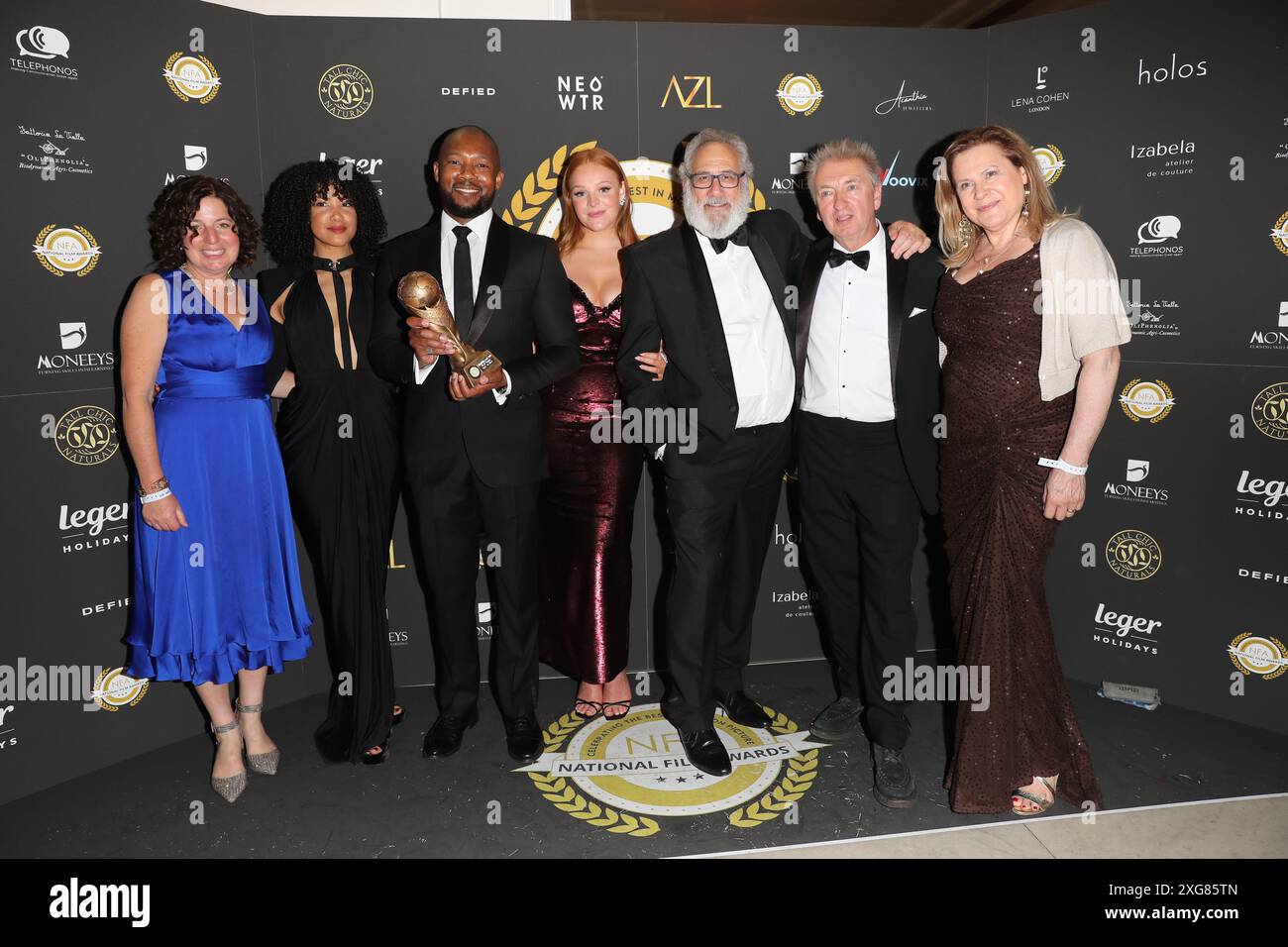 Harley Bird and Jasmine Kerr attend the National Film Awards at ...