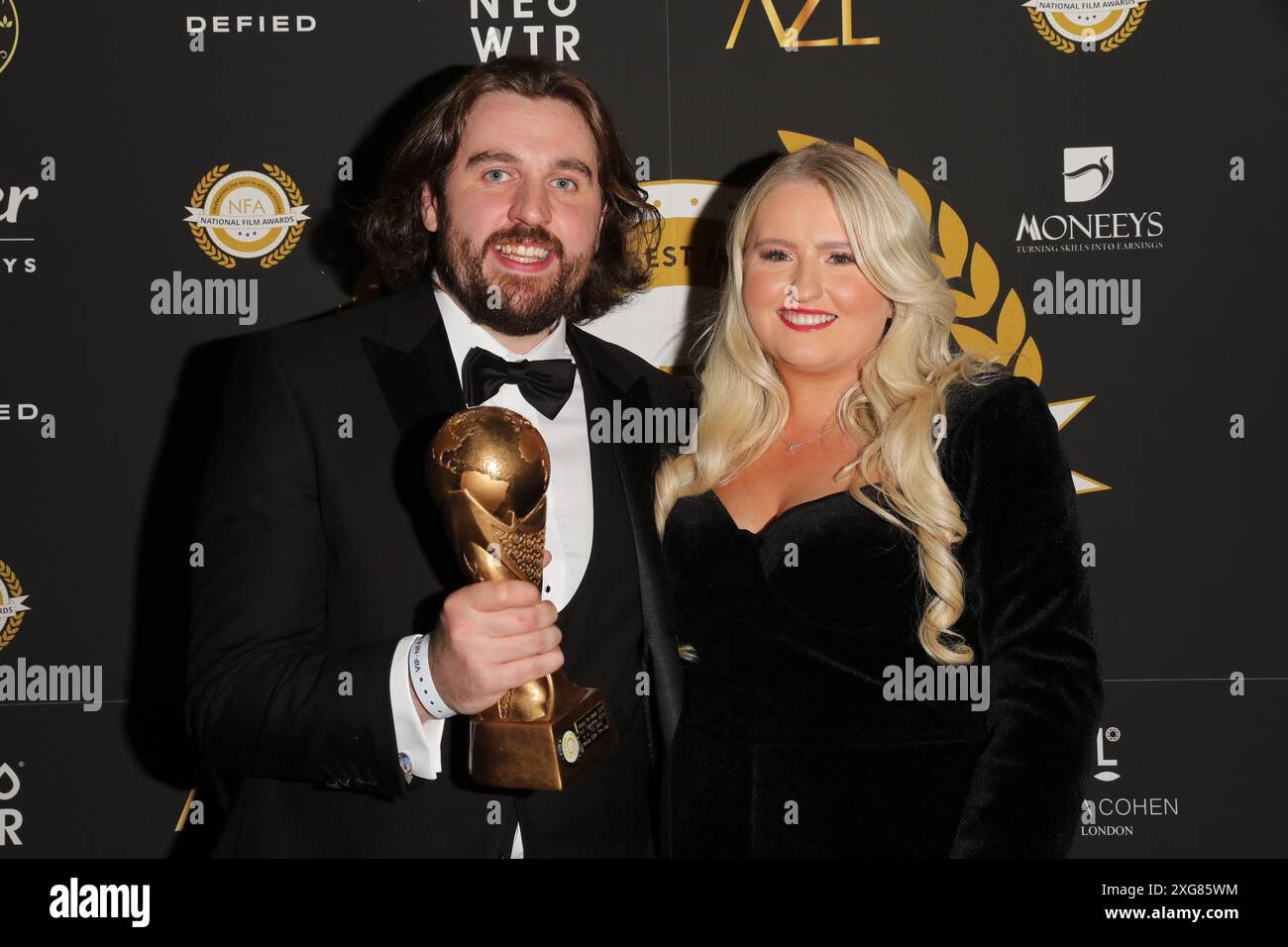 Brendan Quinn attends National Film Awards at Porchester Hall in London ...