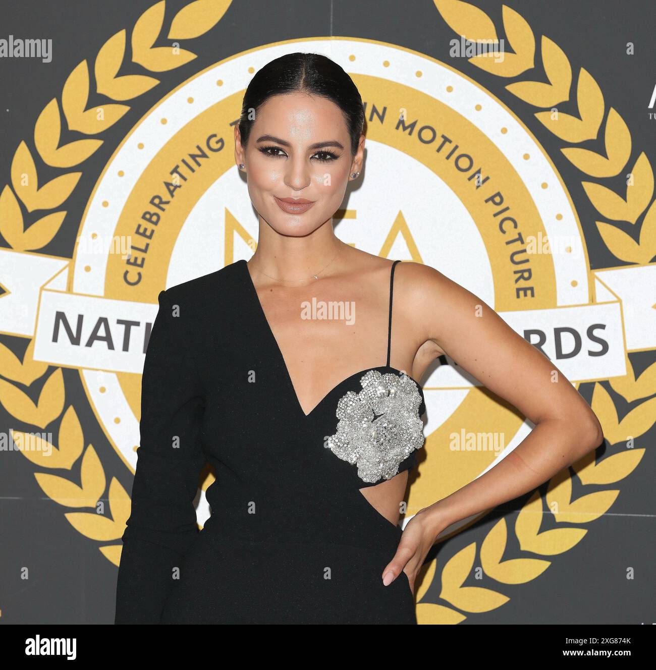 Jana Perez attends National Film Awards at Porchester Hall in London ...