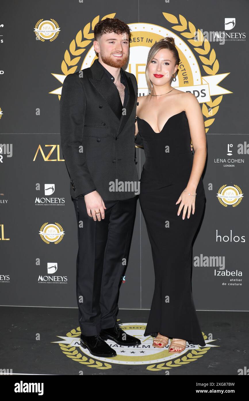 Matty Lee attends National Film Awards at Porchester Hall in London ...