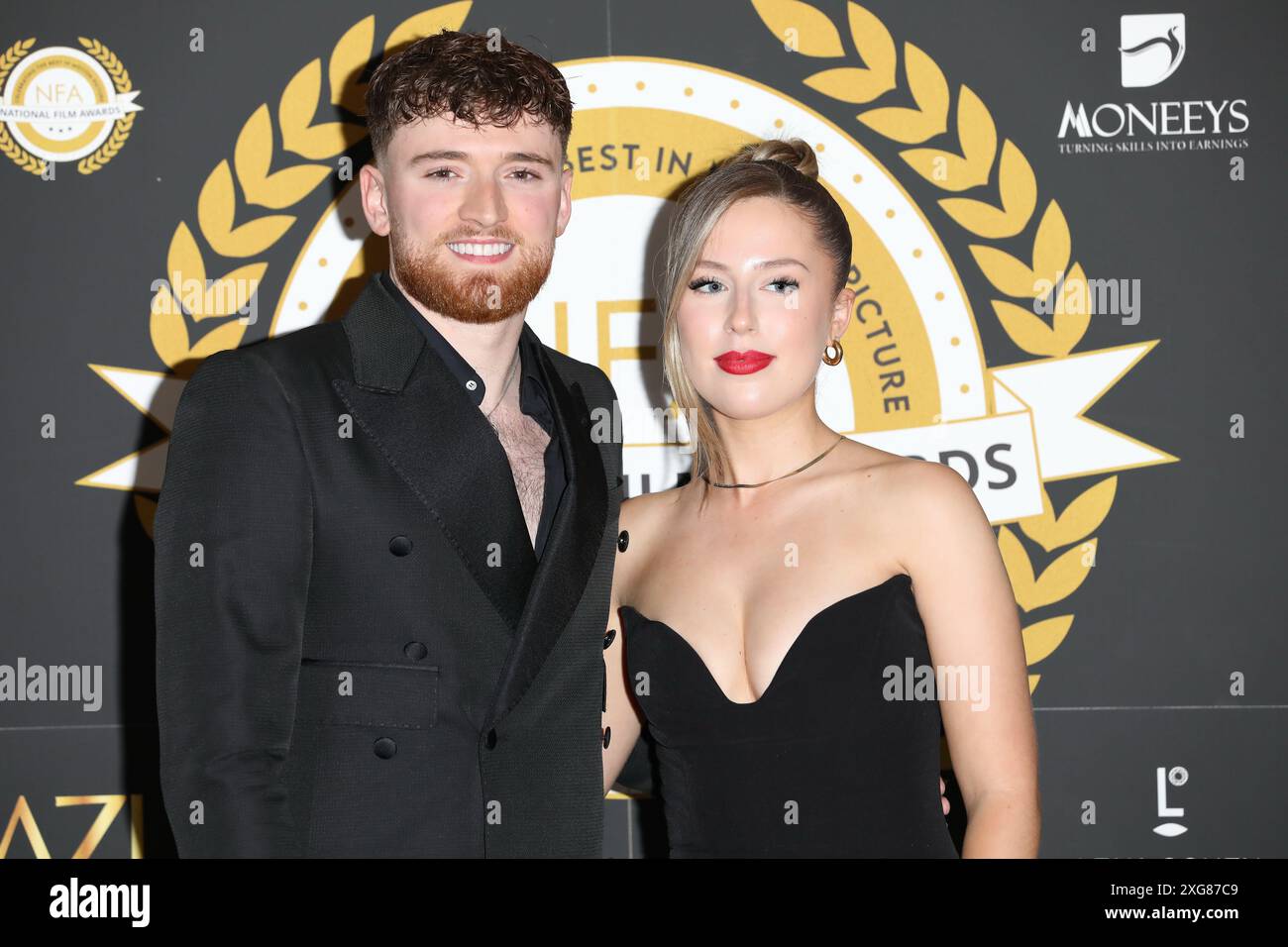 Matty Lee attends National Film Awards at Porchester Hall in London ...