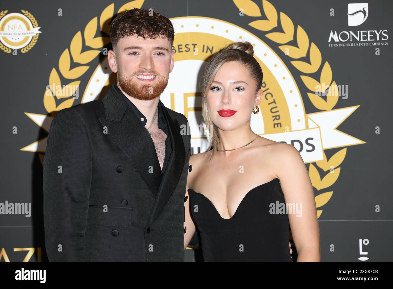 Matty Lee attends National Film Awards at Porchester Hall in London ...