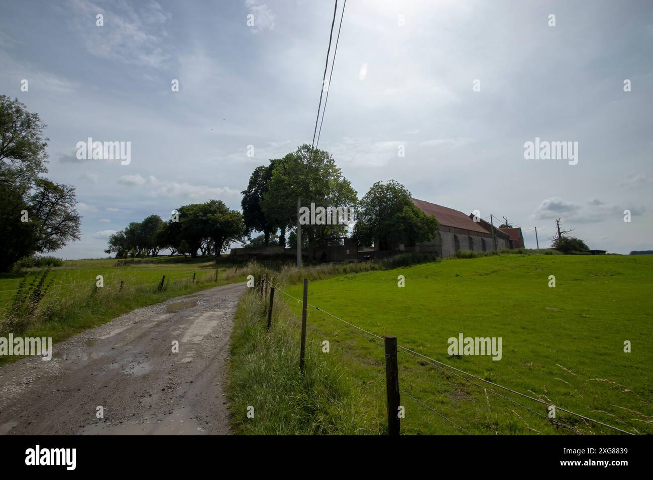 Hougoumont Farm was a key location during the Battle of Waterloo in ...