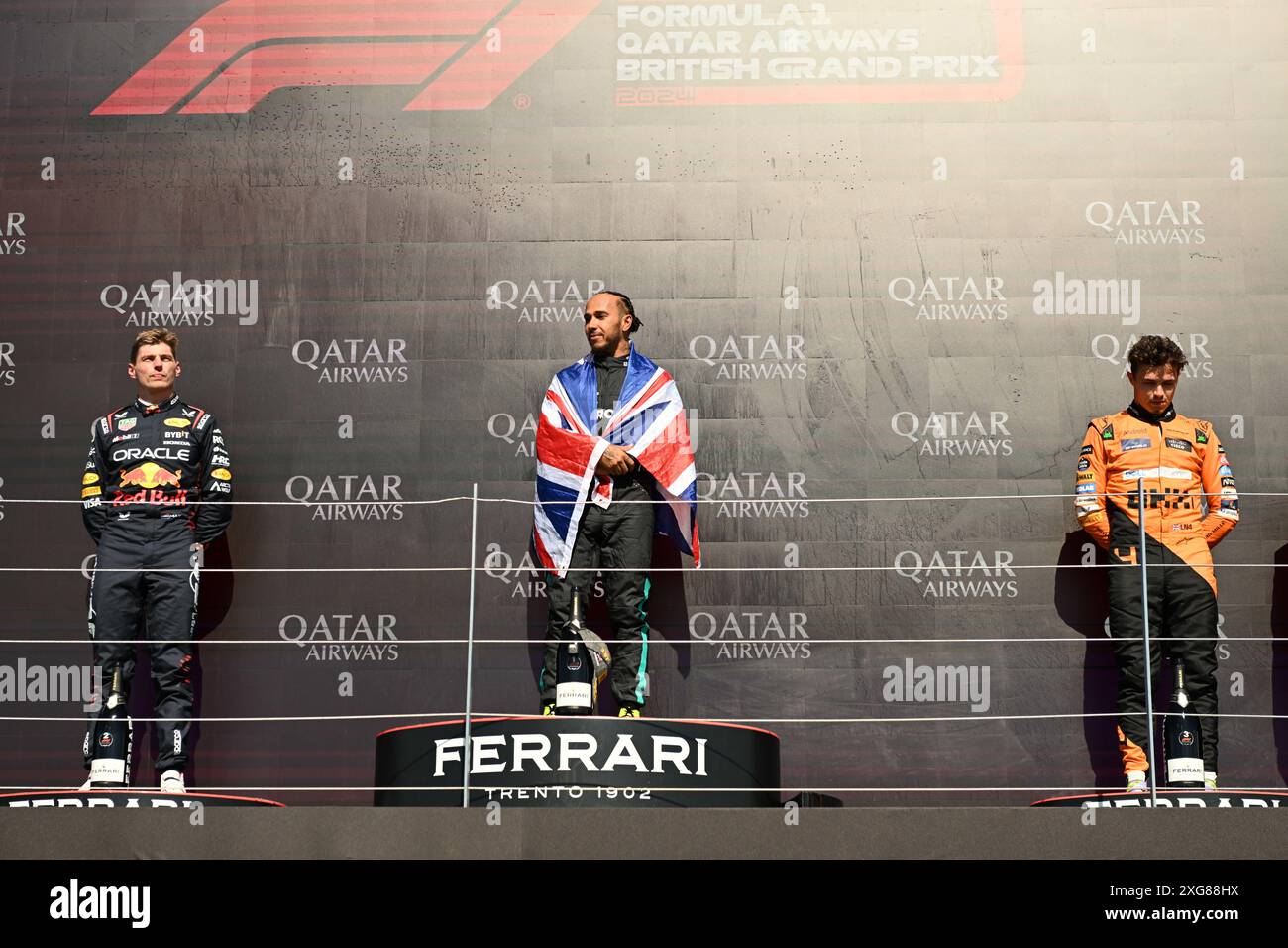 Silverstone Circuit, Northamptonshire, UK. 7th July, 2024. Formula 1 ...
