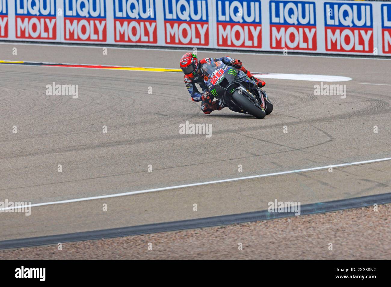 German MotoGP, Race Day. 7th July, 2024. Number 20 Monster Energy ...