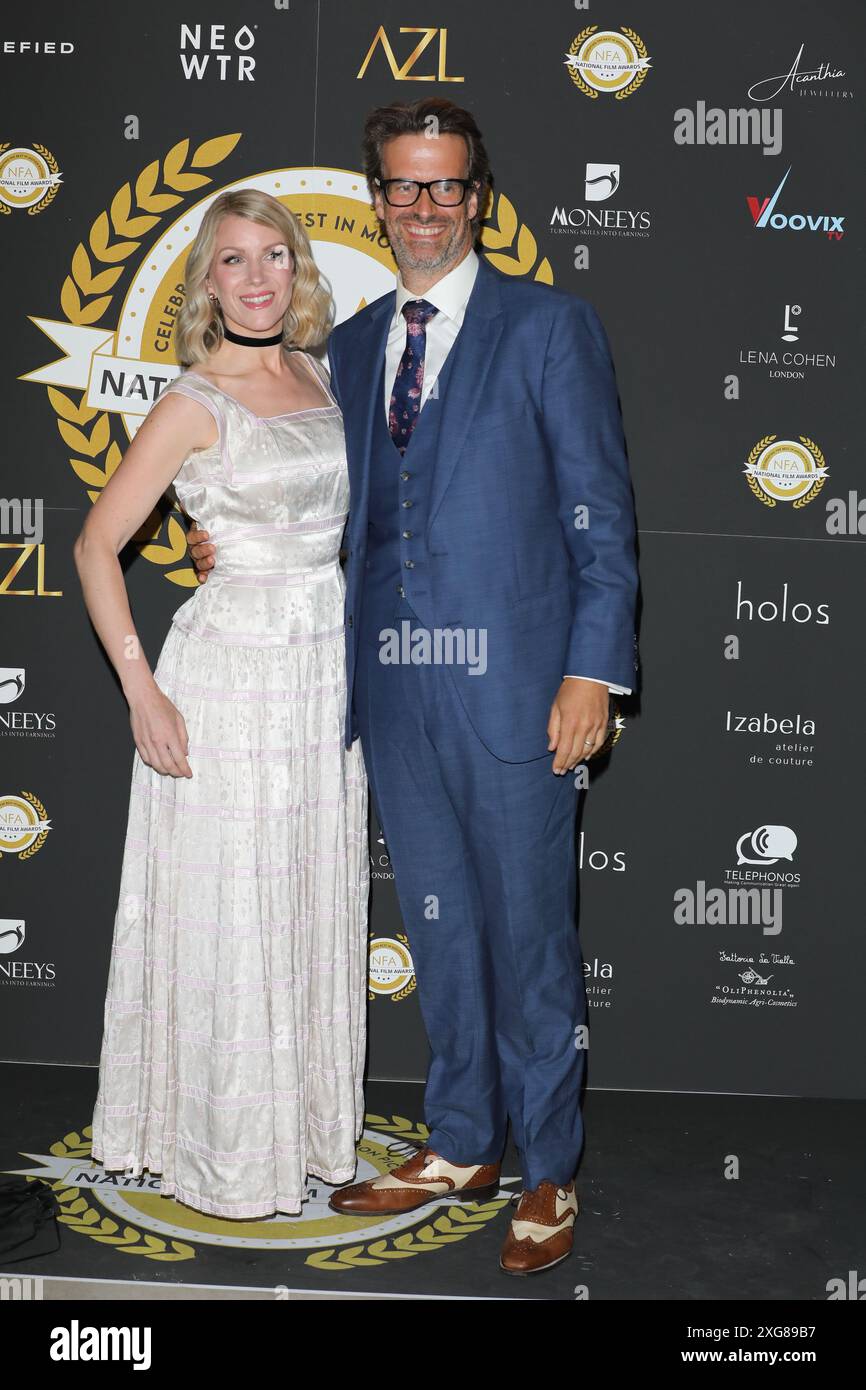 Rachel Parris and Marcus Brigstocke attend National Film Awards at ...