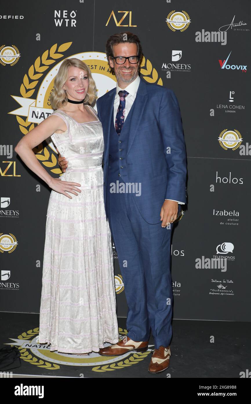 Rachel Parris and Marcus Brigstocke attend National Film Awards at ...