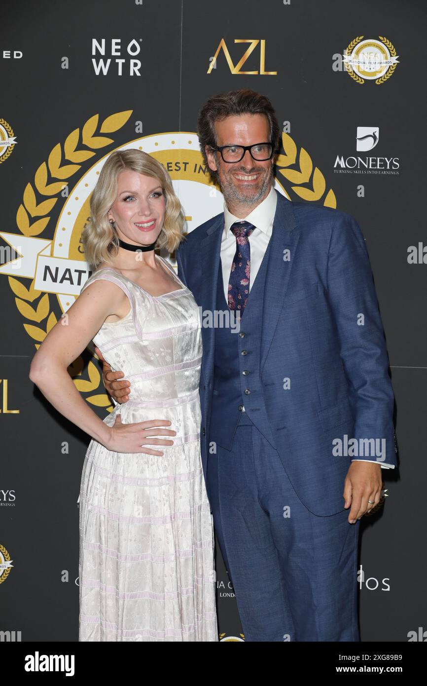 Rachel Parris and Marcus Brigstocke attend National Film Awards at ...