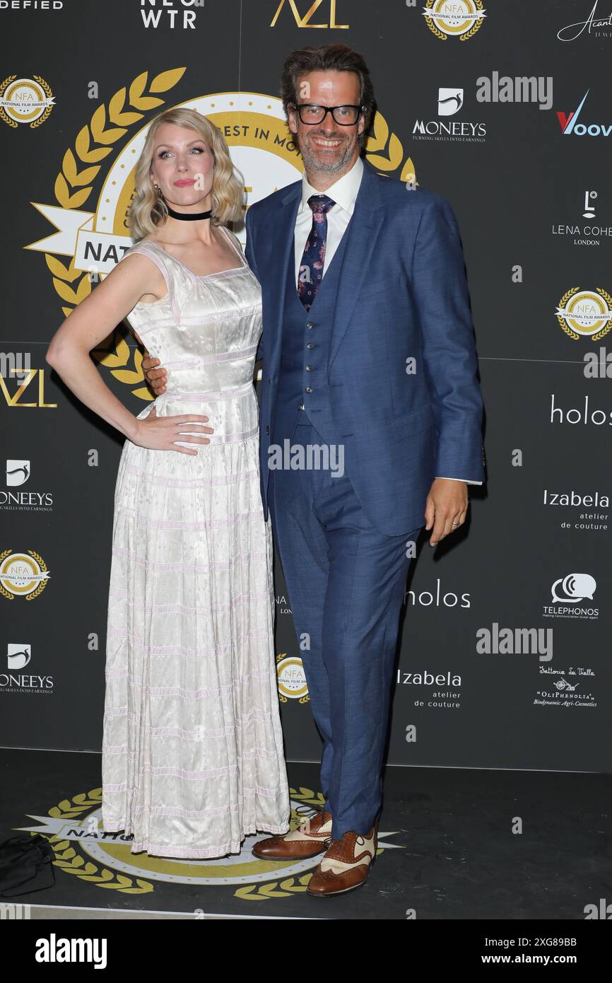 Rachel Parris and Marcus Brigstocke attend National Film Awards at ...