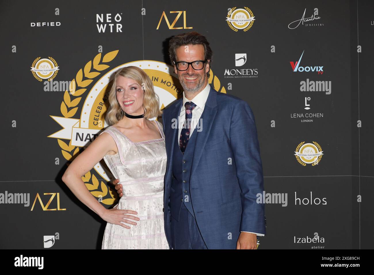 Rachel Parris and Marcus Brigstocke attend National Film Awards at ...