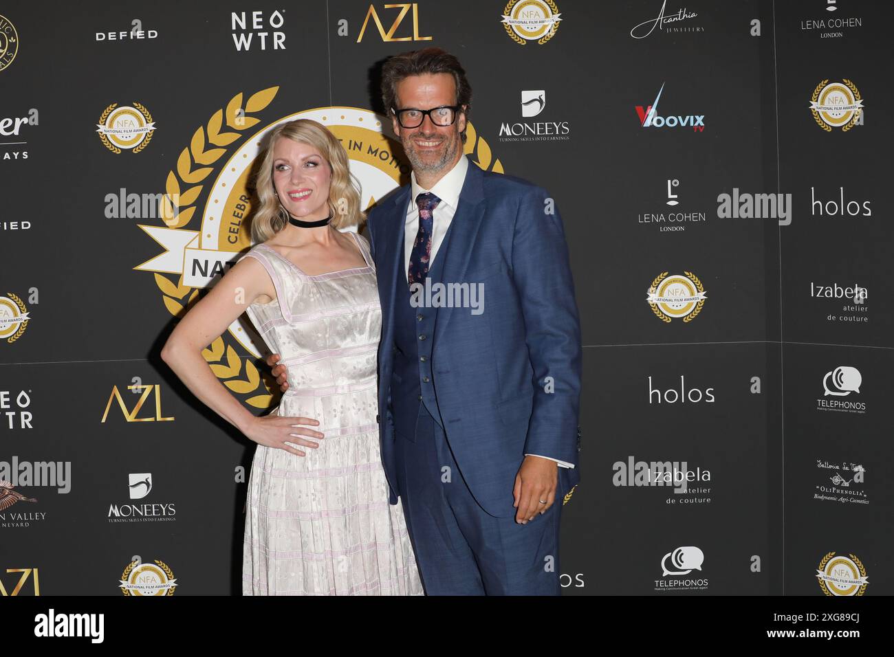 Rachel Parris and Marcus Brigstocke attend National Film Awards at ...