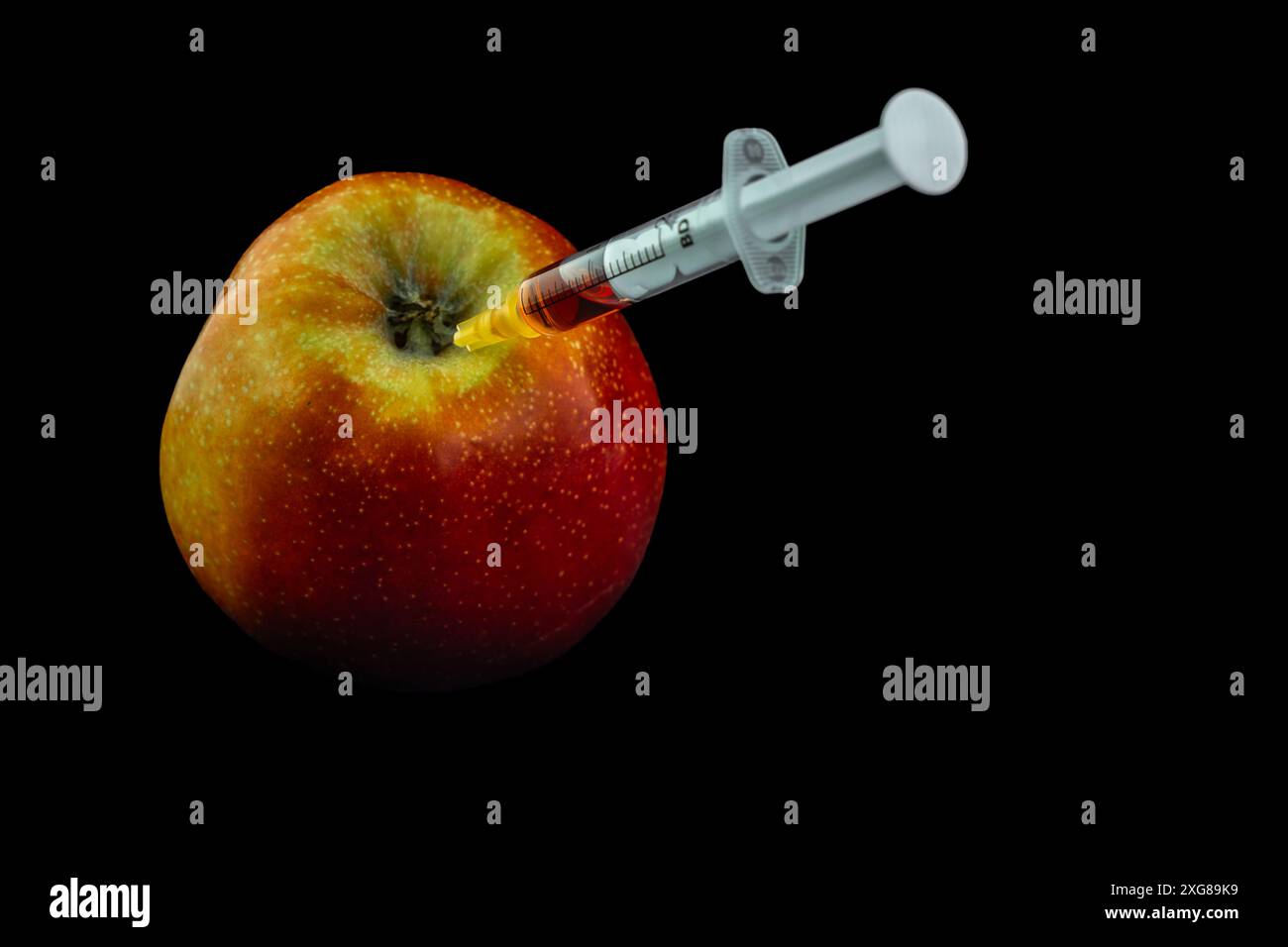 Apple injection hi-res stock photography and images - Alamy