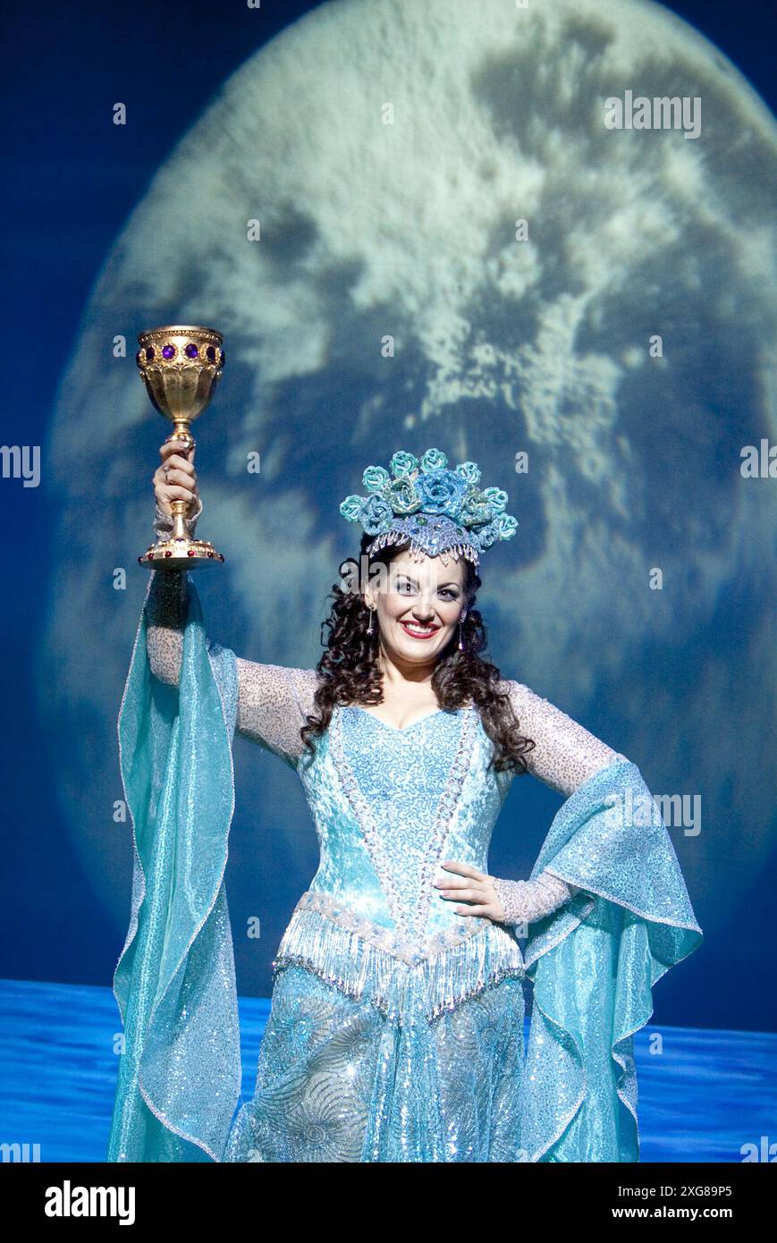 Jodie Prenger (The Lady of the Lake) in Monty Python's SPAMALOT UK ...